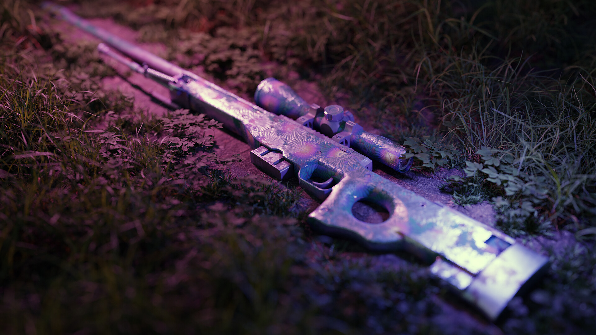 ArtStation - CORAL - AWP (custom skin)