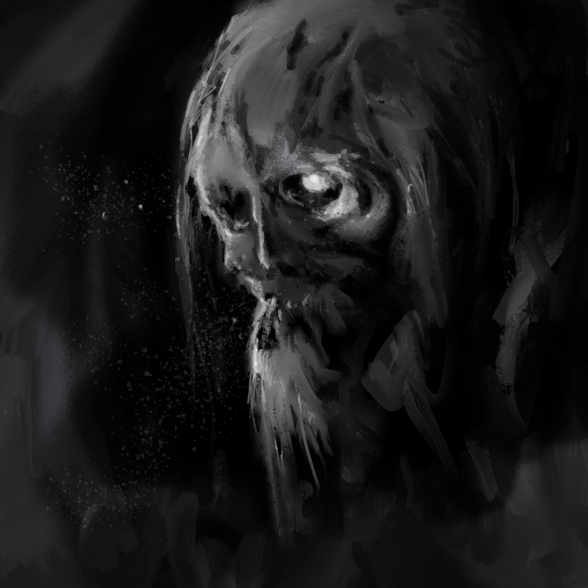 ArtStation - Monster painting