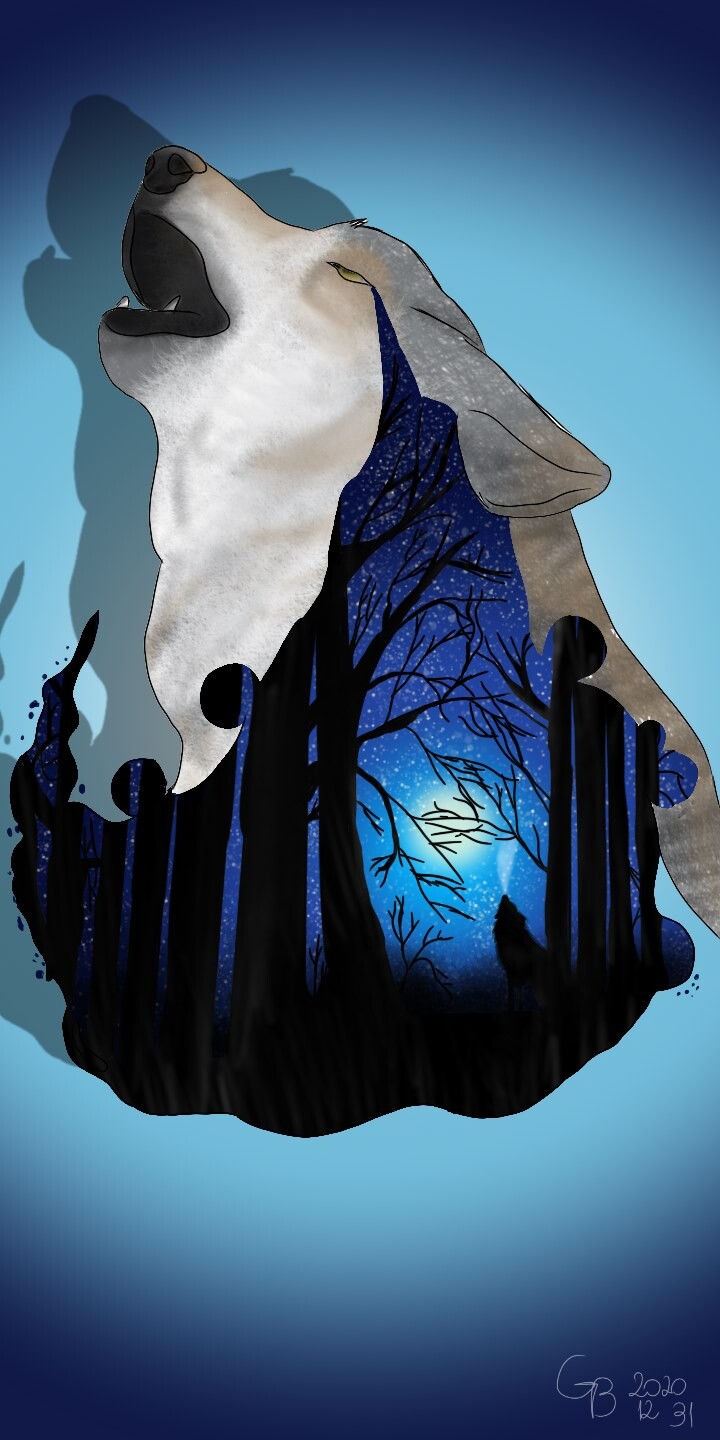 ArtStation - Gray Wolf