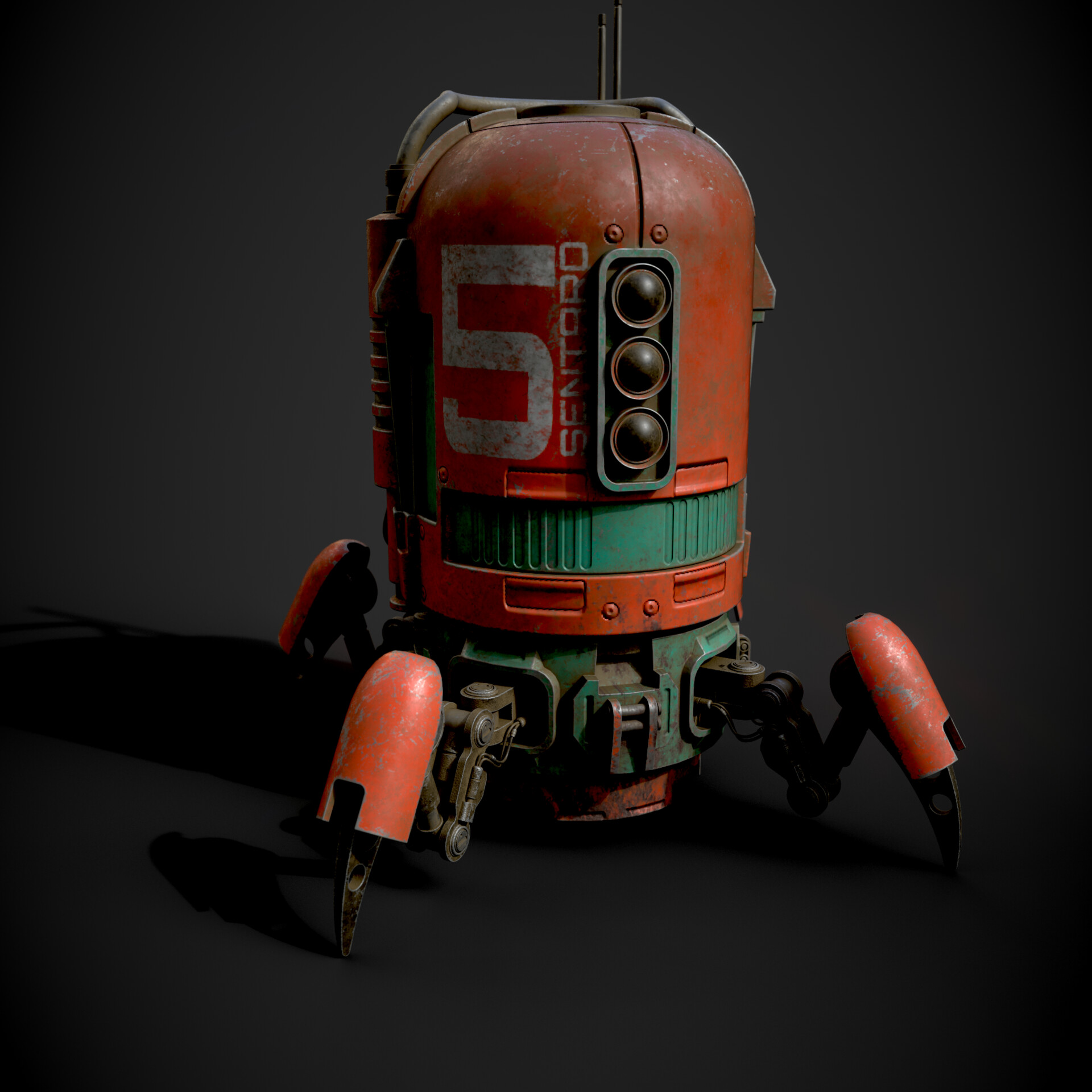 ArtStation - Substance-Spider Bot