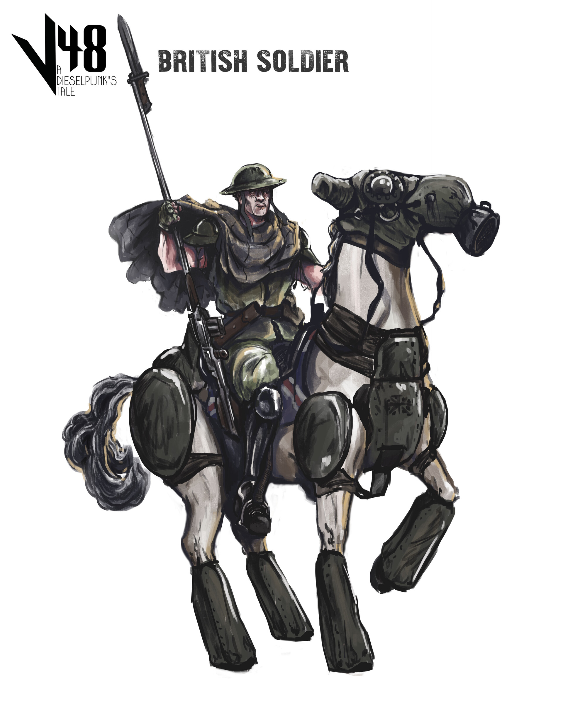 Soldado Dieselpunk