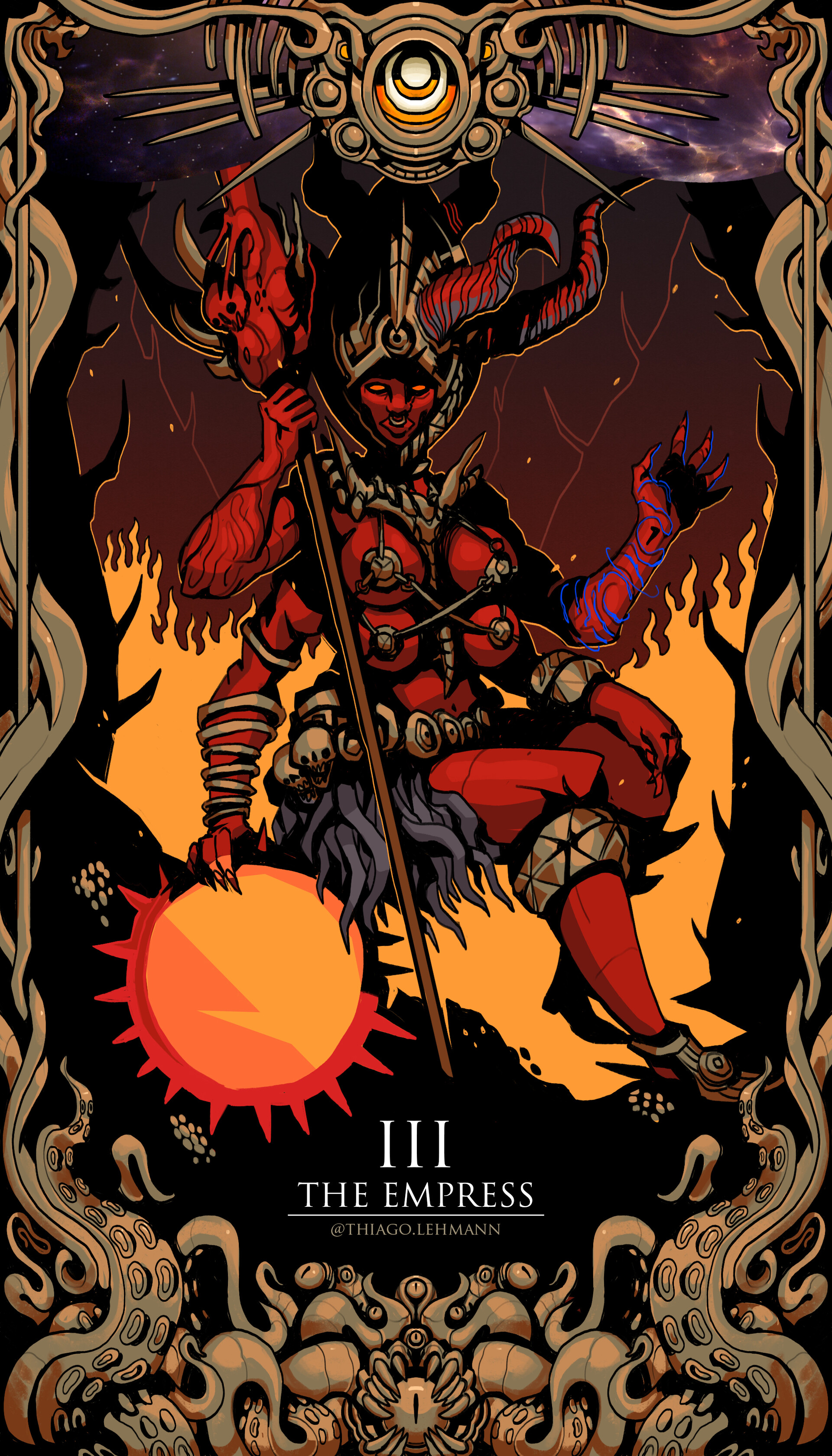 Thiago Lehmann - Major Arcana - Path of Exile Tarot Collection