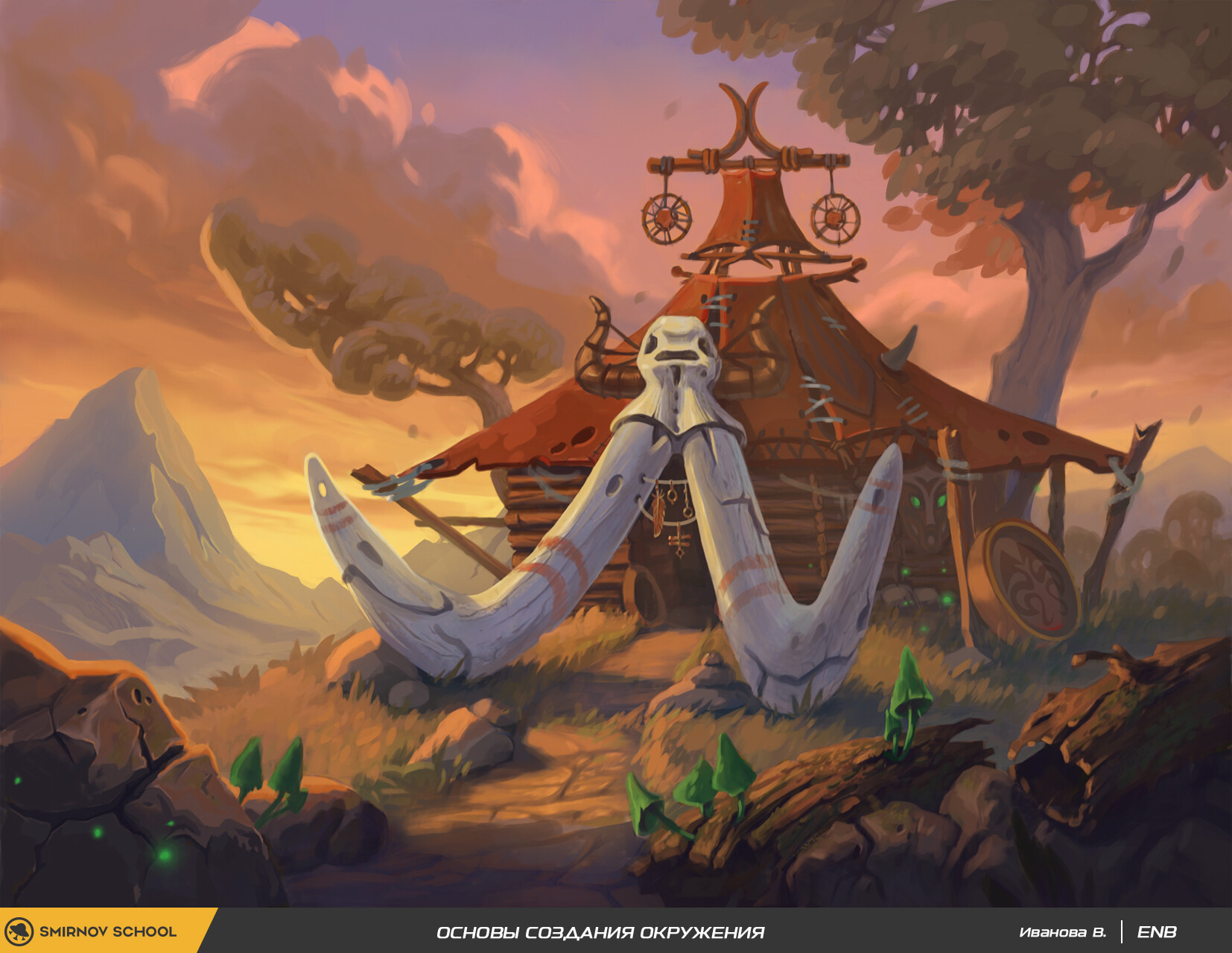 ArtStation - Shaman's house