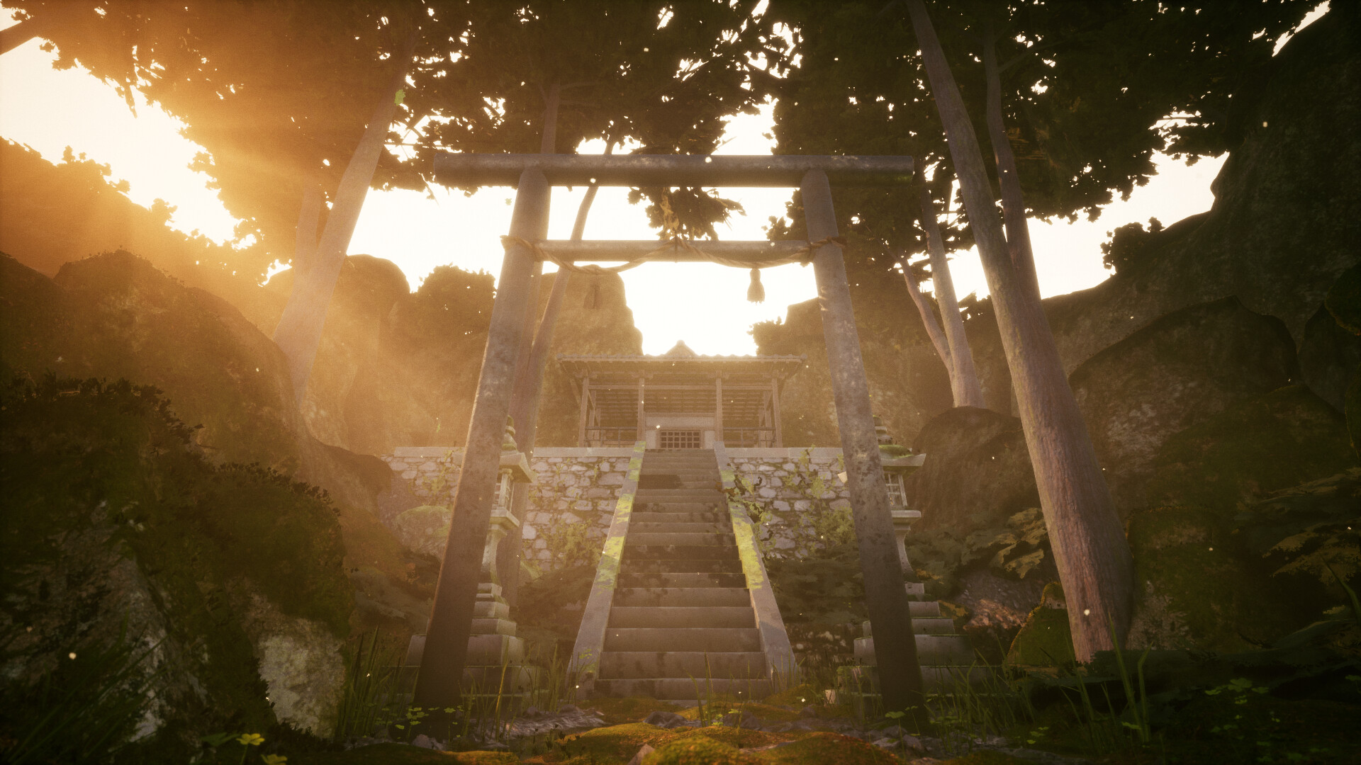 ArtStation - Hidden shrine - UE4
