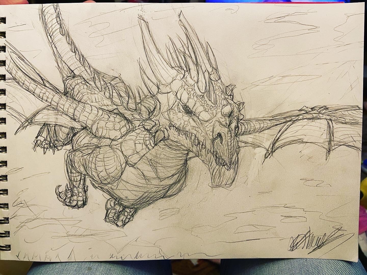 ArtStation - Flying Dragon