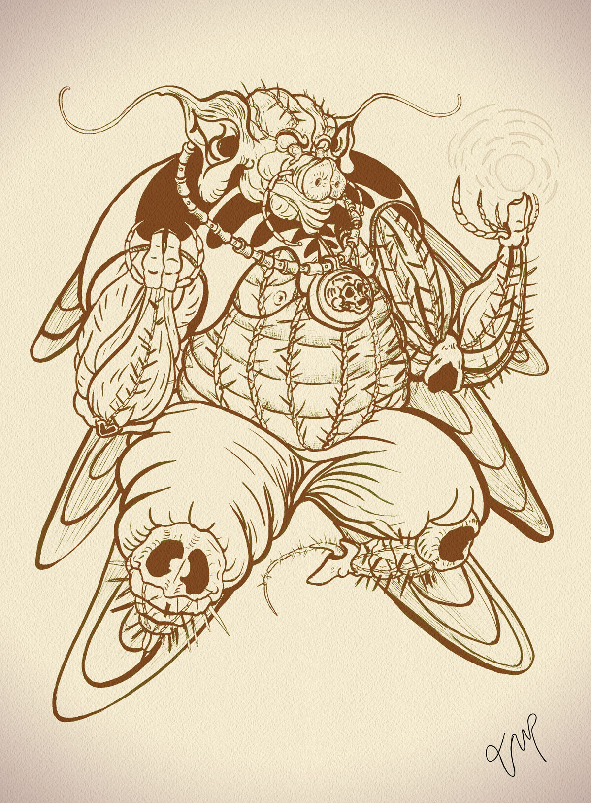 Wendy Valera - Cockroach pig mage (Original Character)