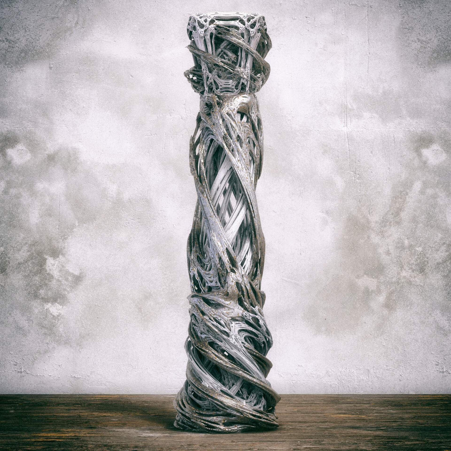 ArtStation - Fractal Baroque Column II