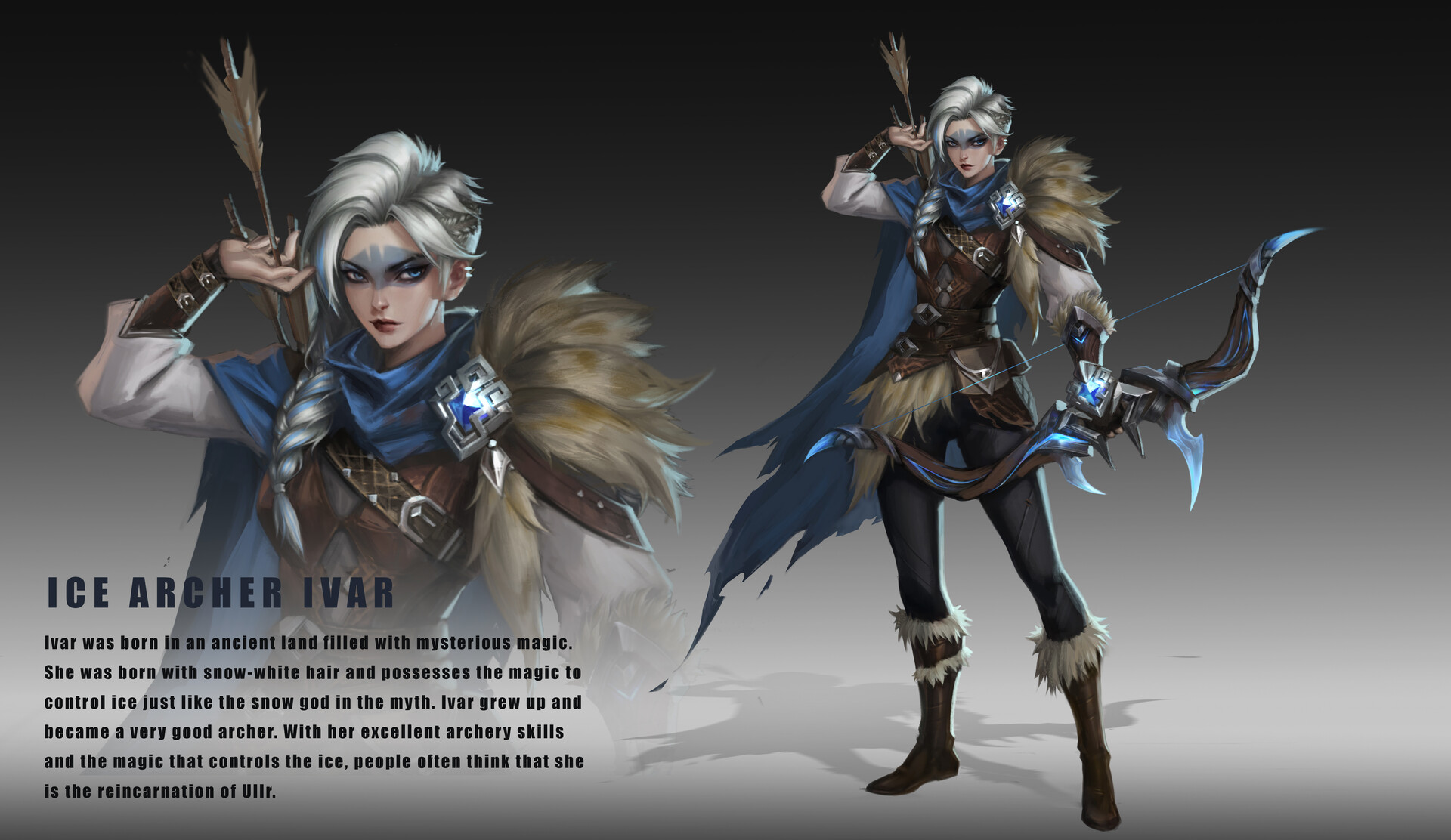 ArtStation - Ice archer Ivar