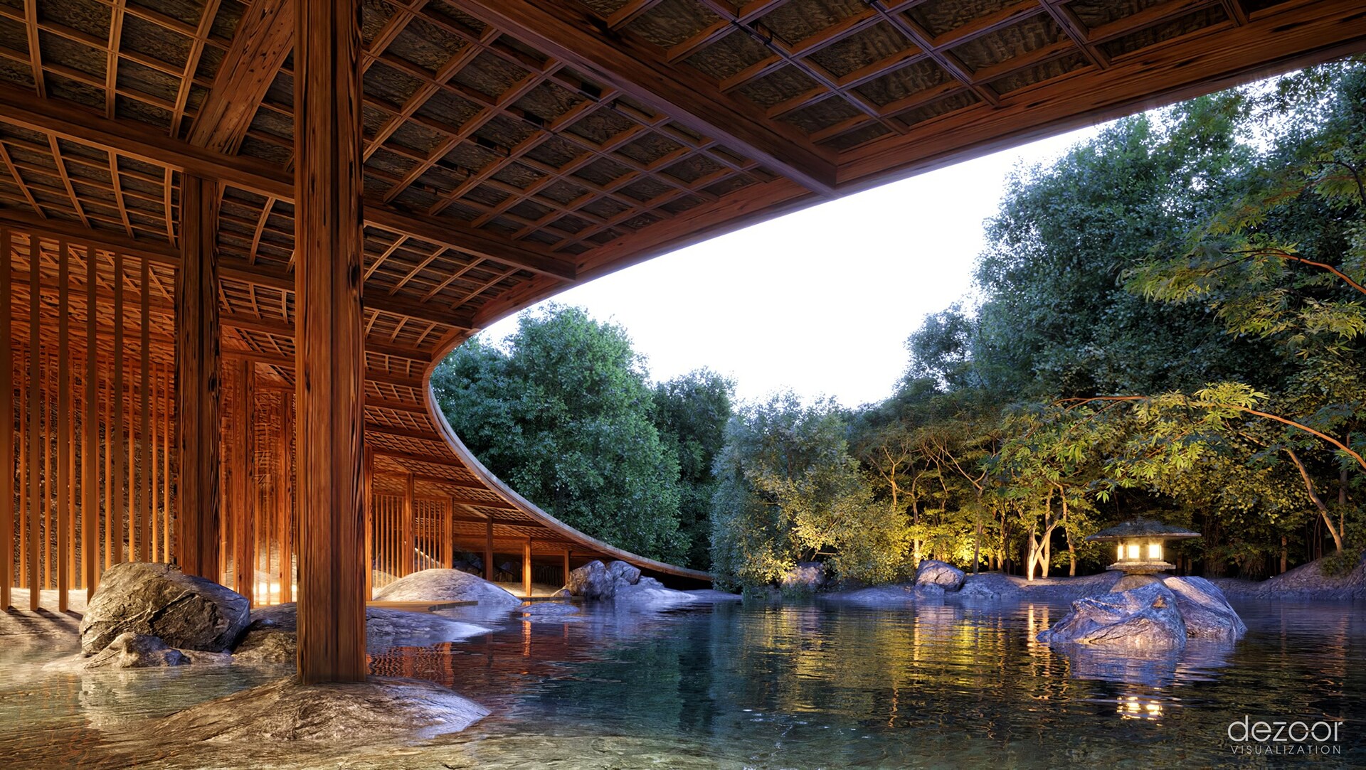 ArtStation - Japanese Onsen