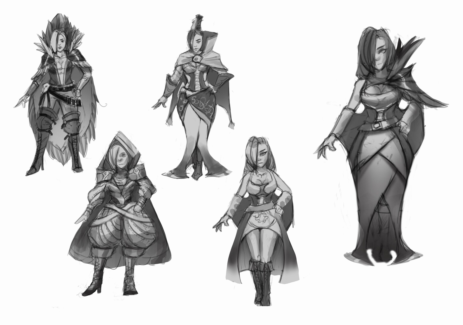 ArtStation - process char 3