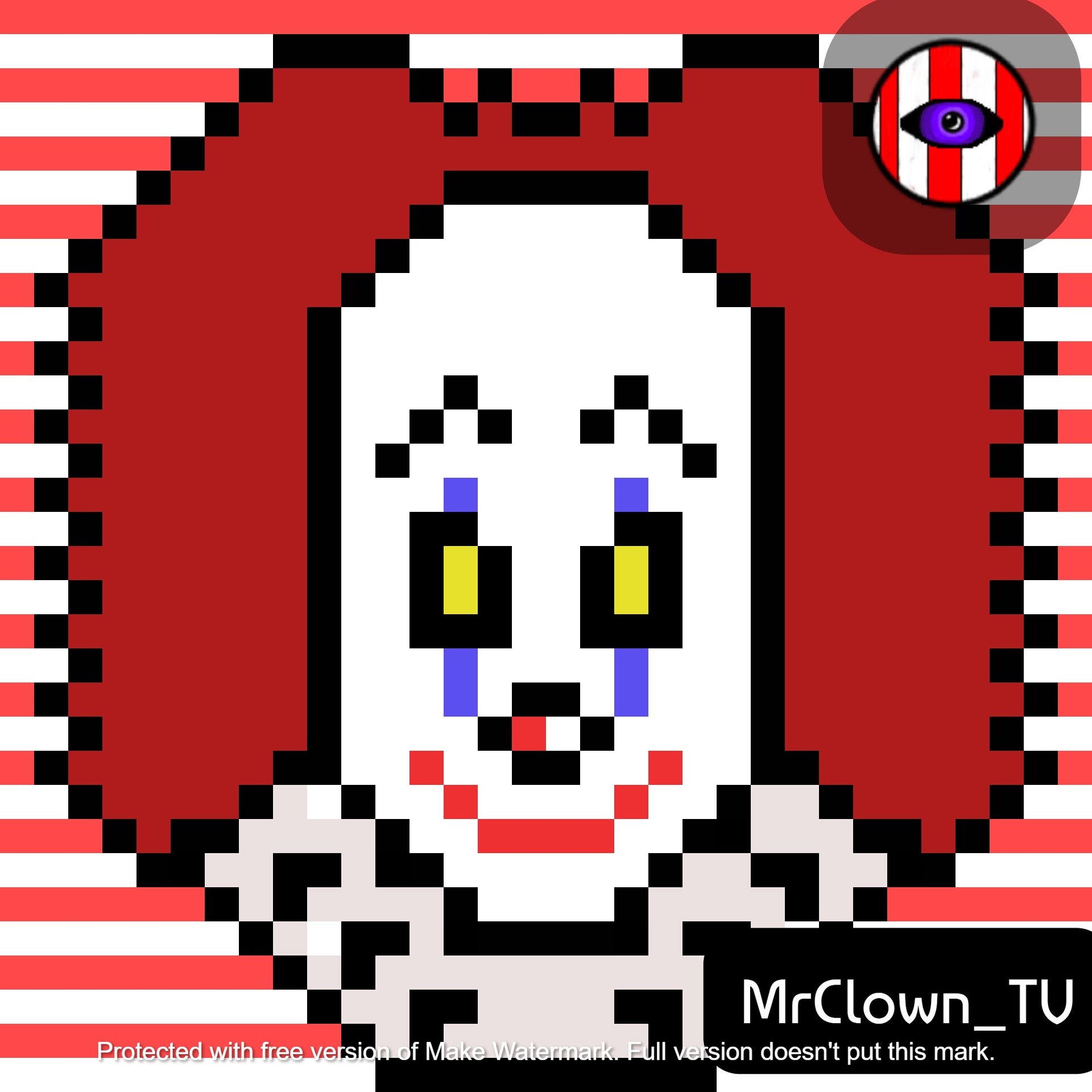 ArtStation - Pixel Pennywise the dancing clown