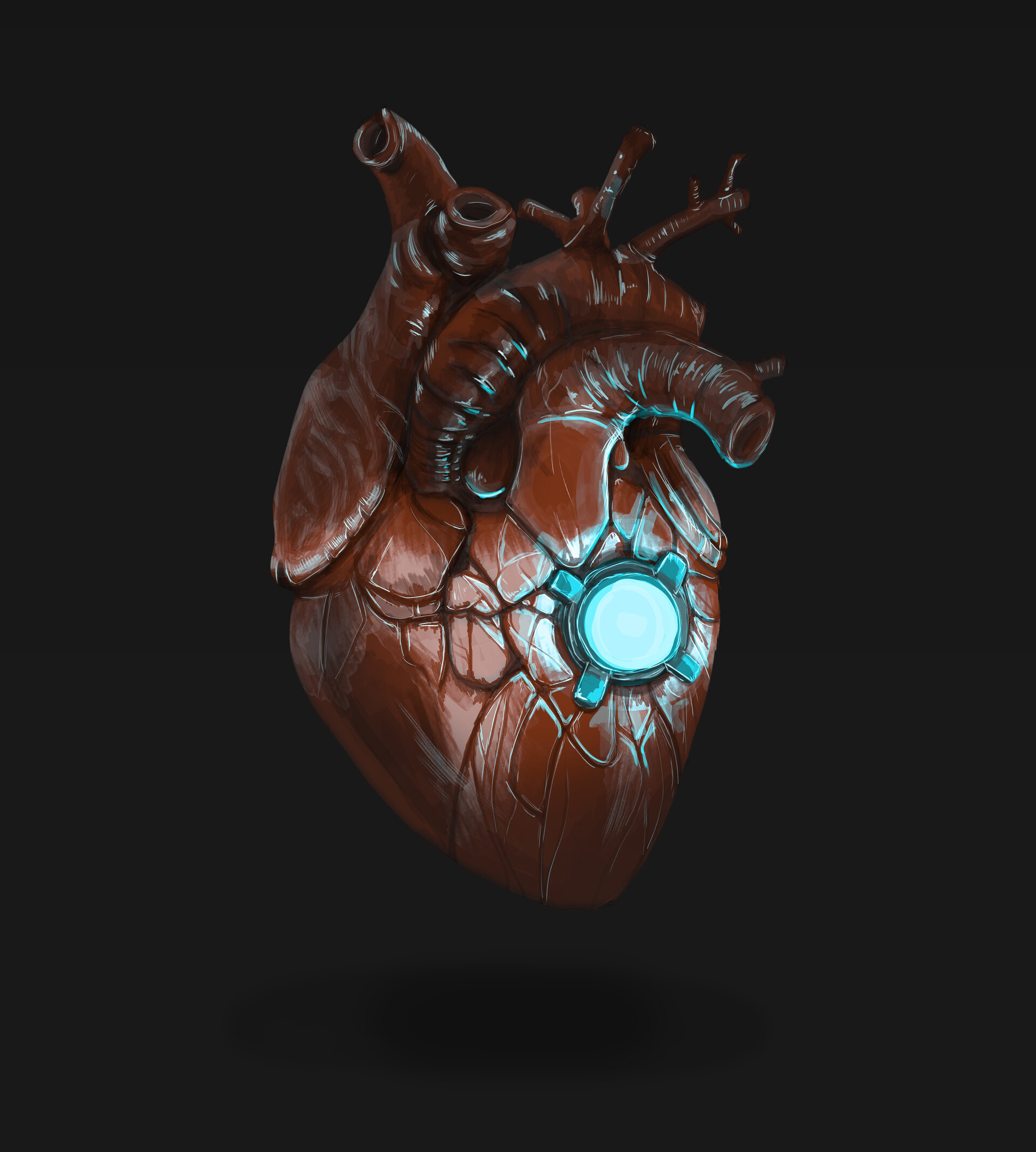 ArtStation - cyber heart