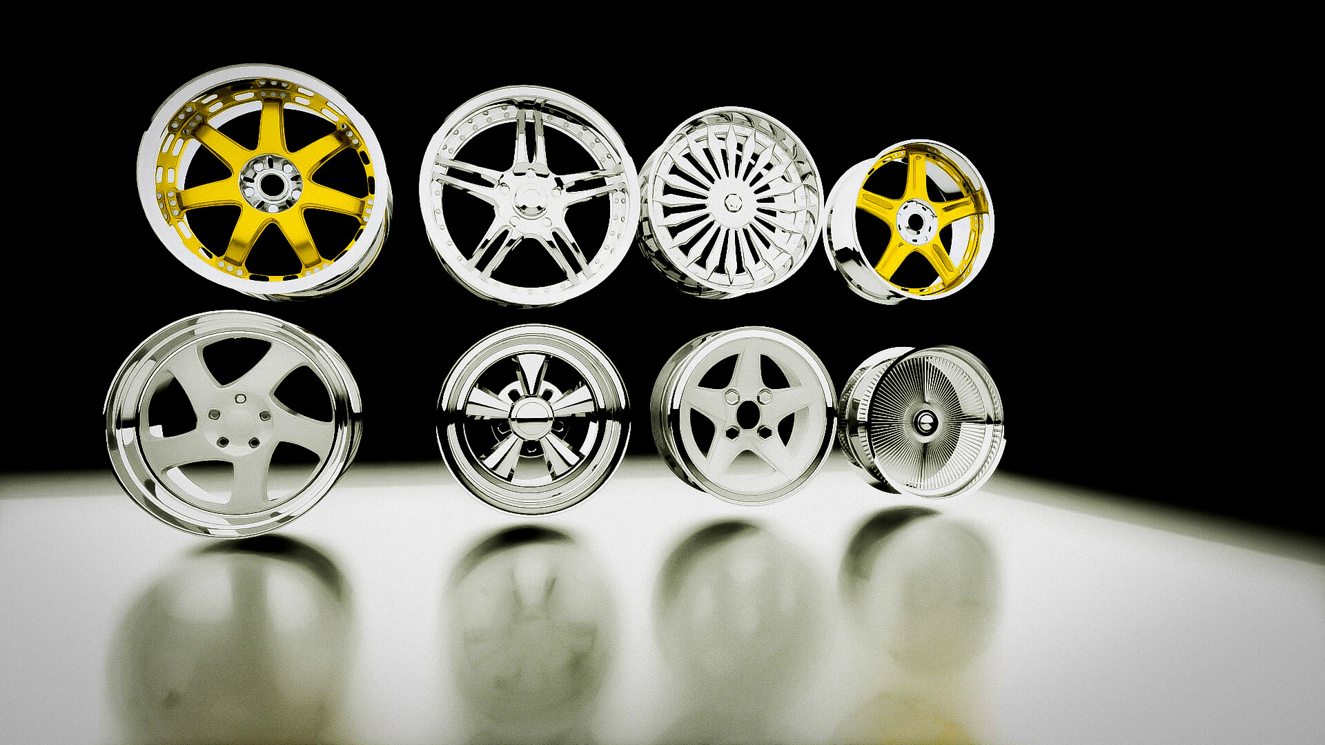 ArtStation - Custom Wheels Set