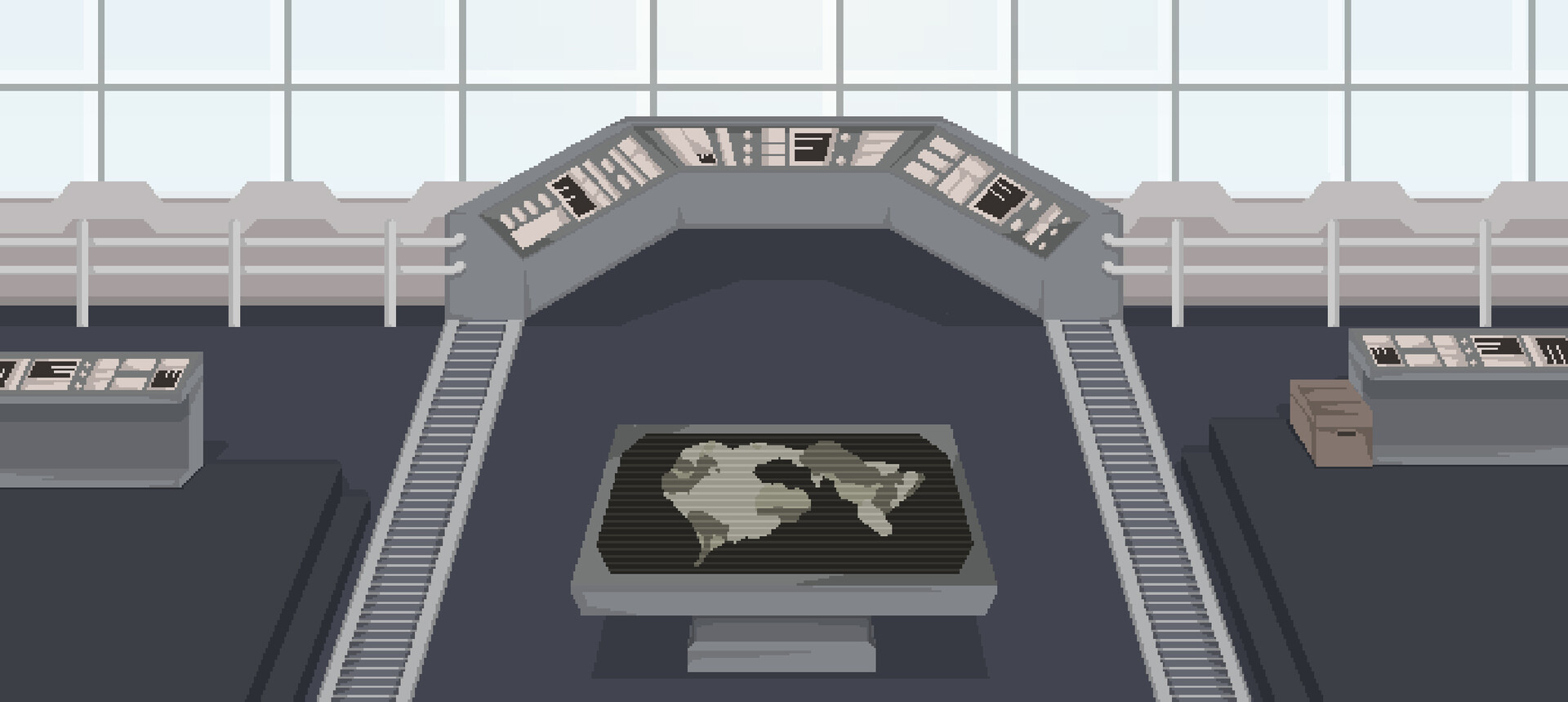 ArtStation - Command Deck Hub Space