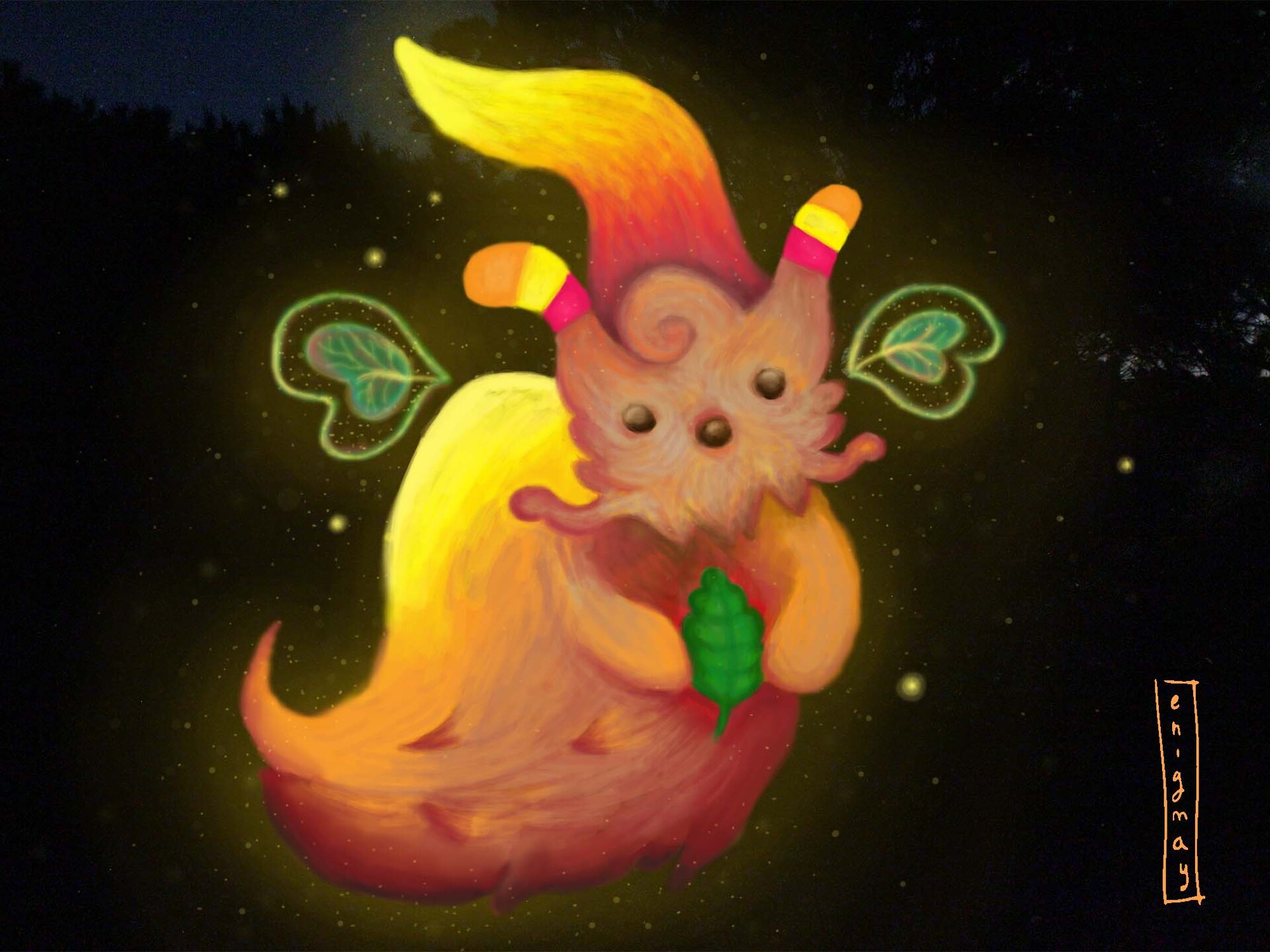 ArtStation - Autumn's spirit