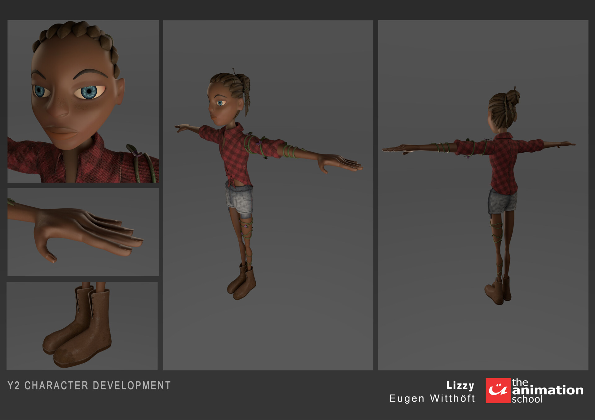 ArtStation - 2nd Year Character Sheet