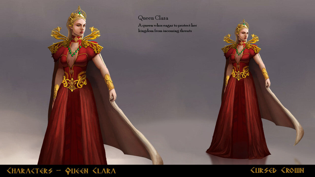 ArtStation - Project Cursed Crown Character 1