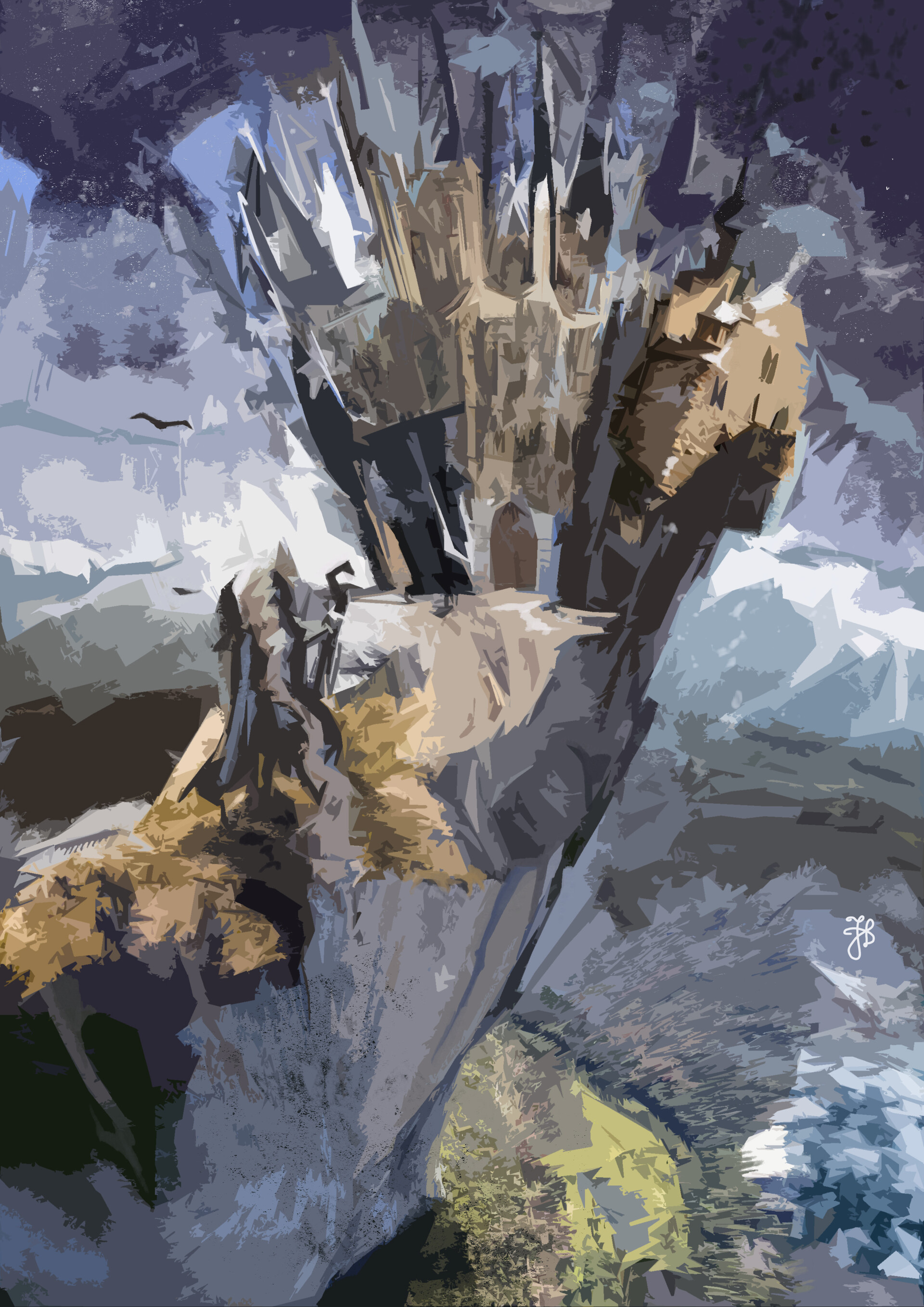 ArtStation - Raven Castle