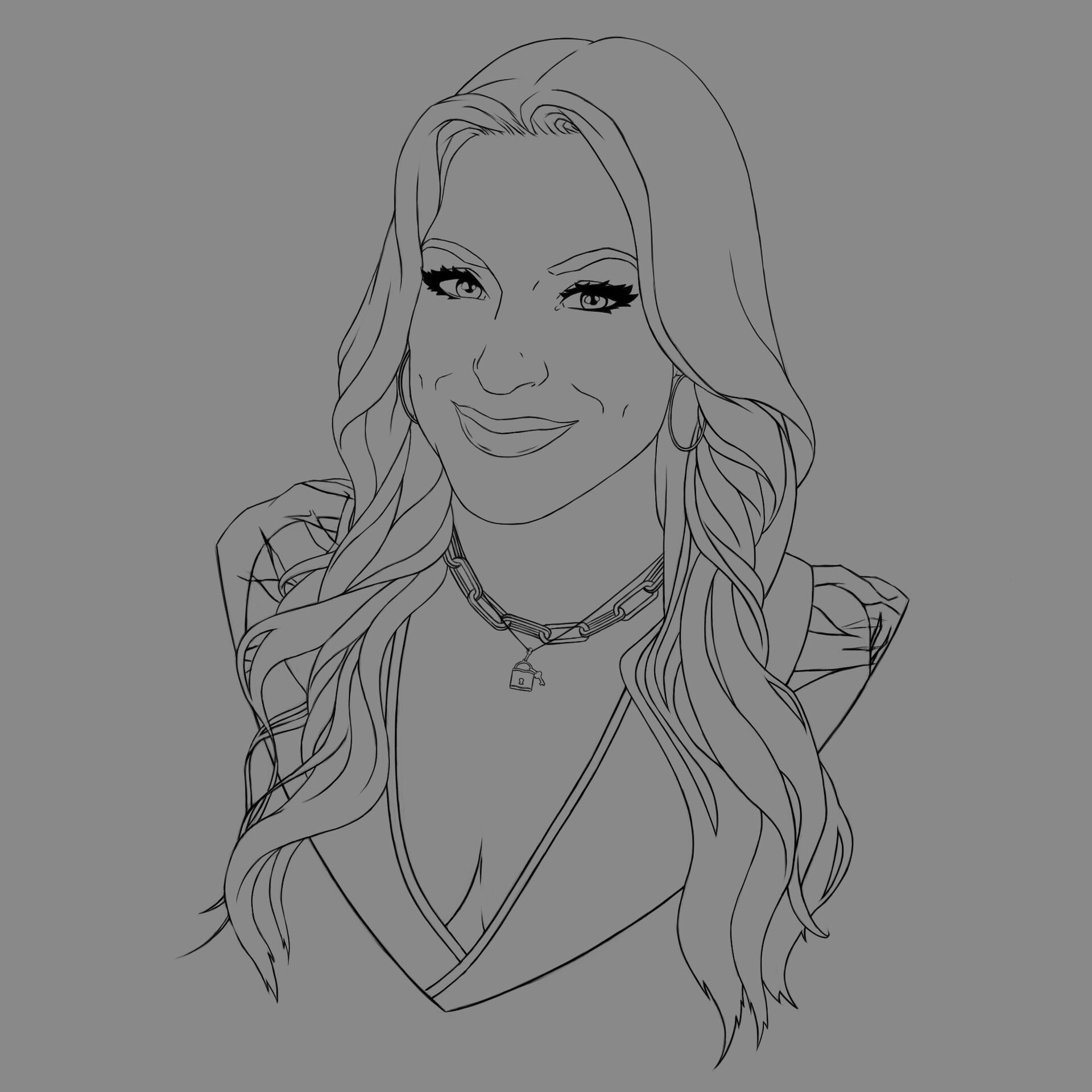 Nick Darrow Artworks - Purple Hair, Don't Care