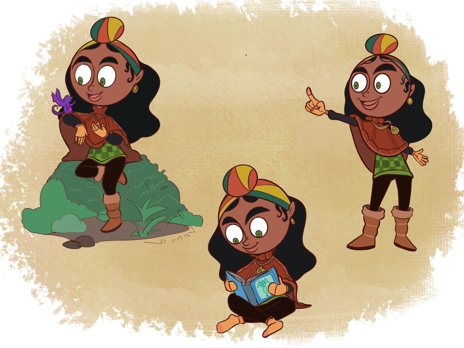 ArtStation - Kids show Character design