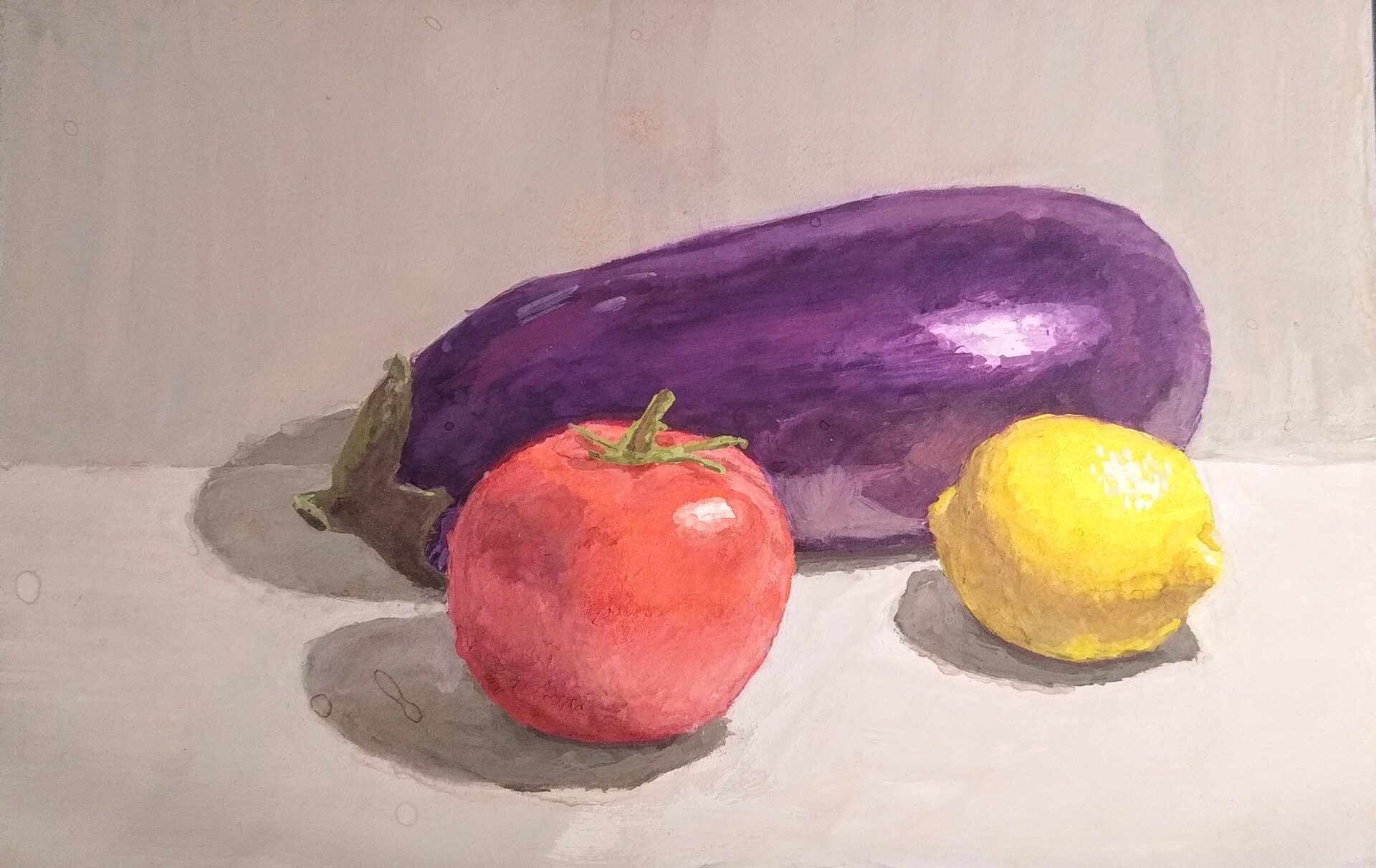 ArtStation - Gouache Still Life Renderings