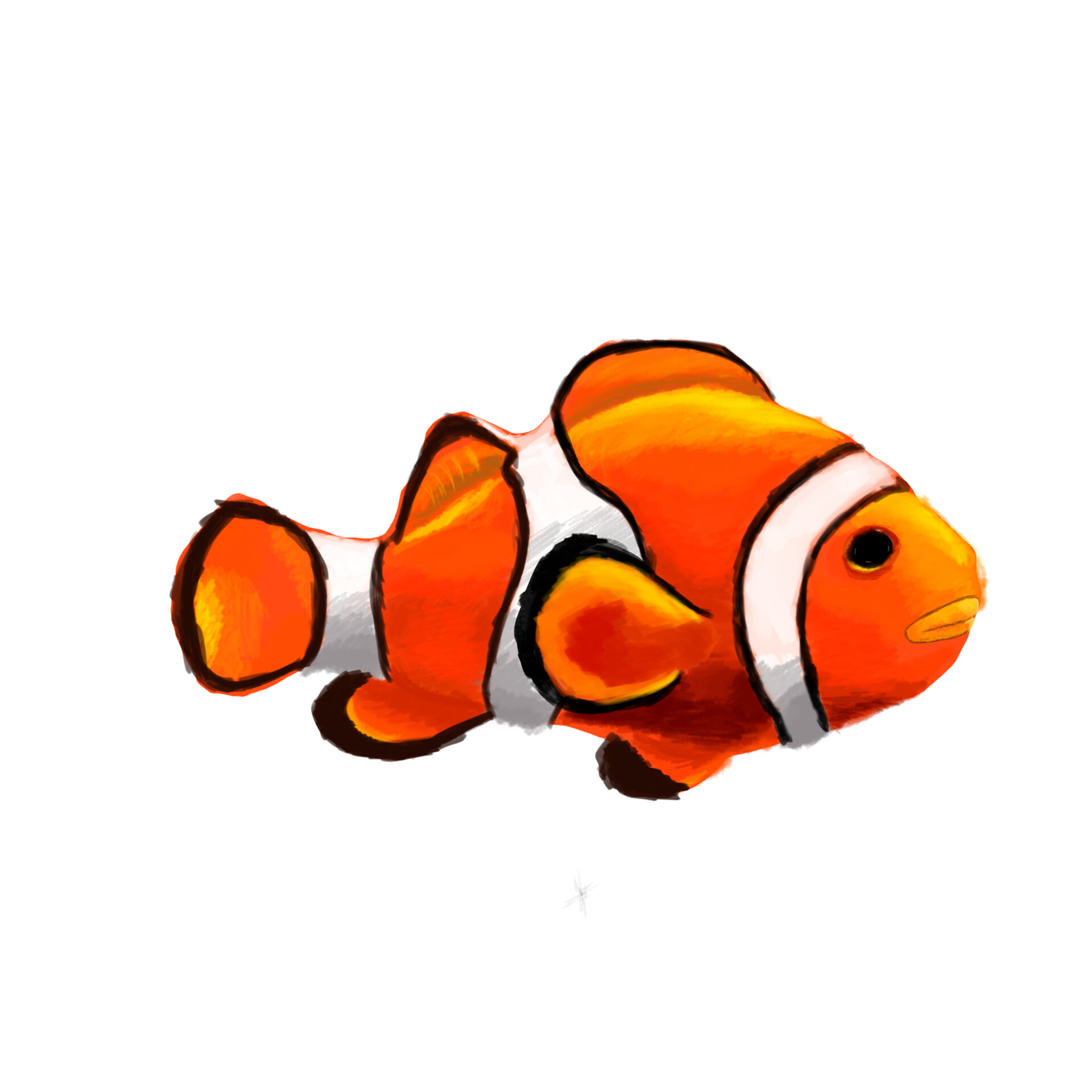 ArtStation - Clown fish