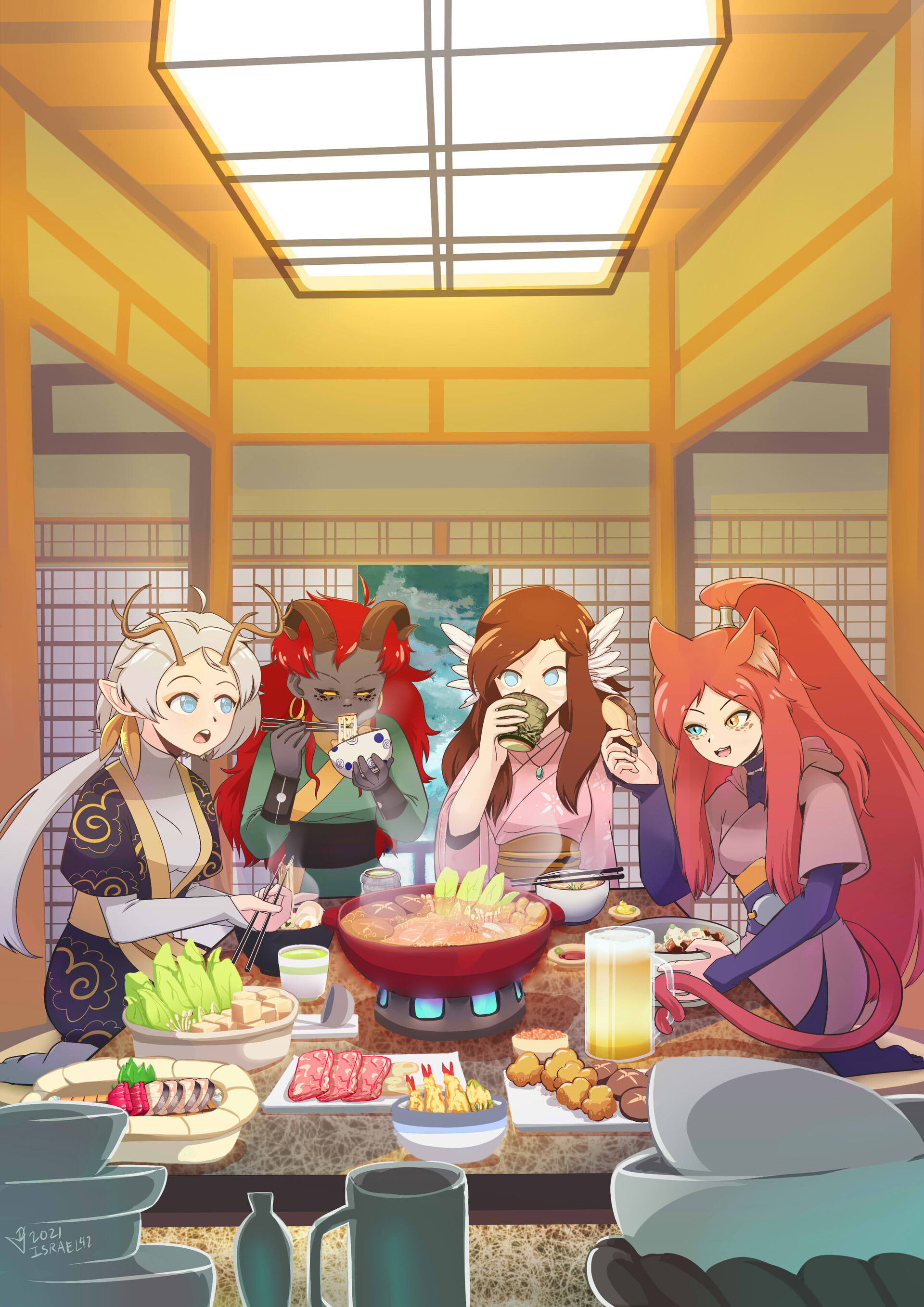 ArtStation - Fantasy Dinner