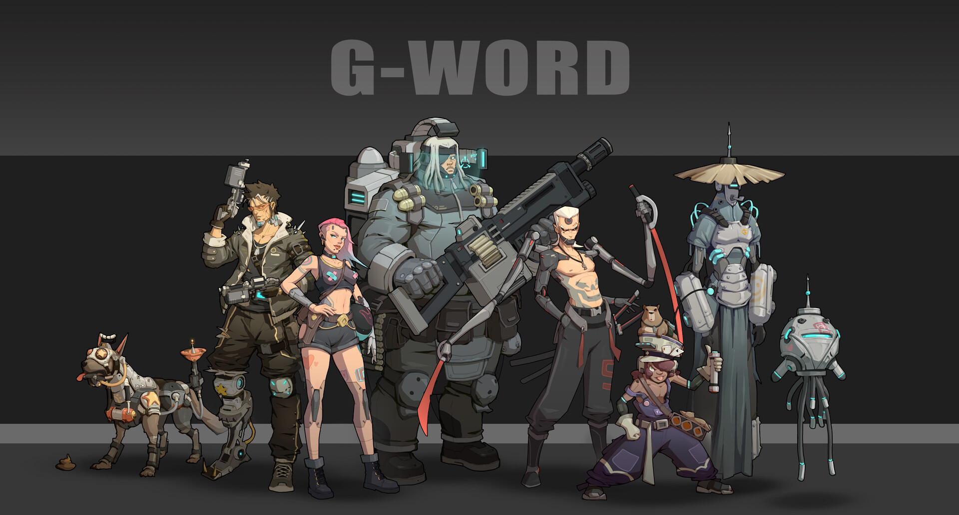 ArtStation - G-word小队