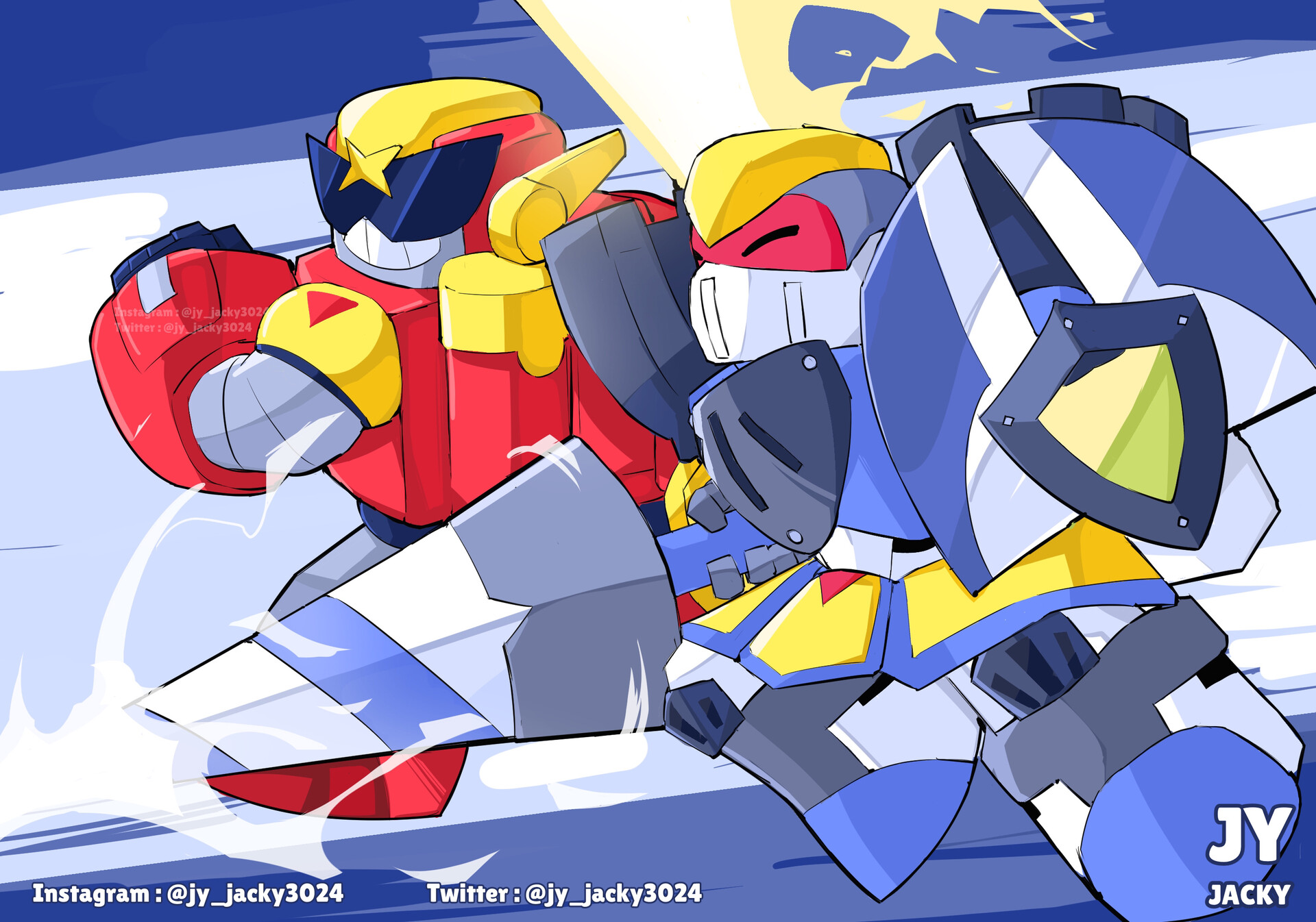 ArtStation - Surge and Mecha Paladin Surge. It’s party time