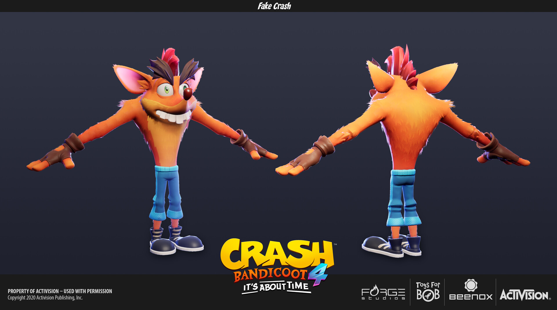 FORGE STUDIOS - Crash Bandicoot 4: It's About Time - Crash Fake