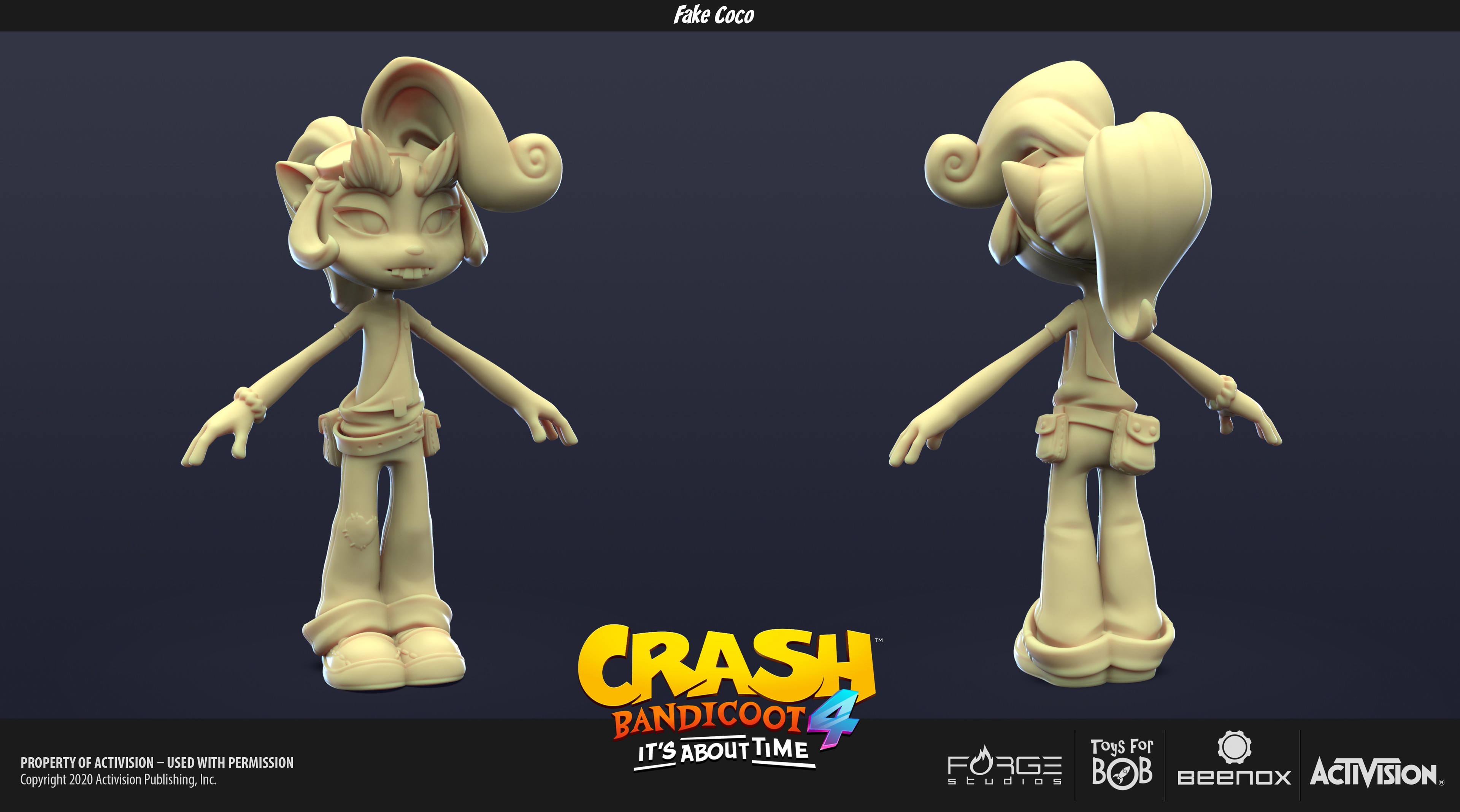FORGE STUDIOS - Crash Bandicoot 4: It's About Time - Coco Fake