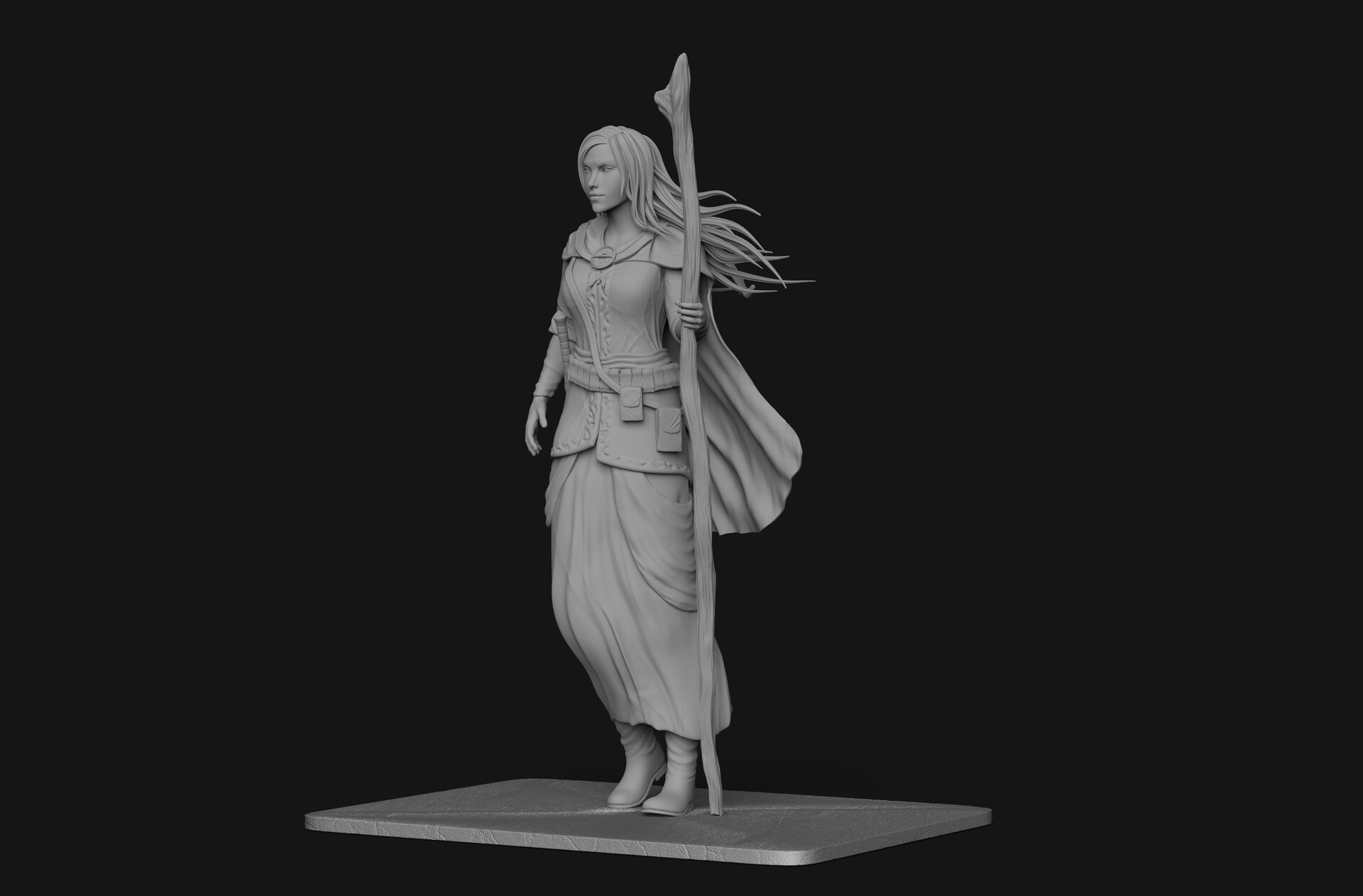 ArtStation - Elf Neytiry Clay