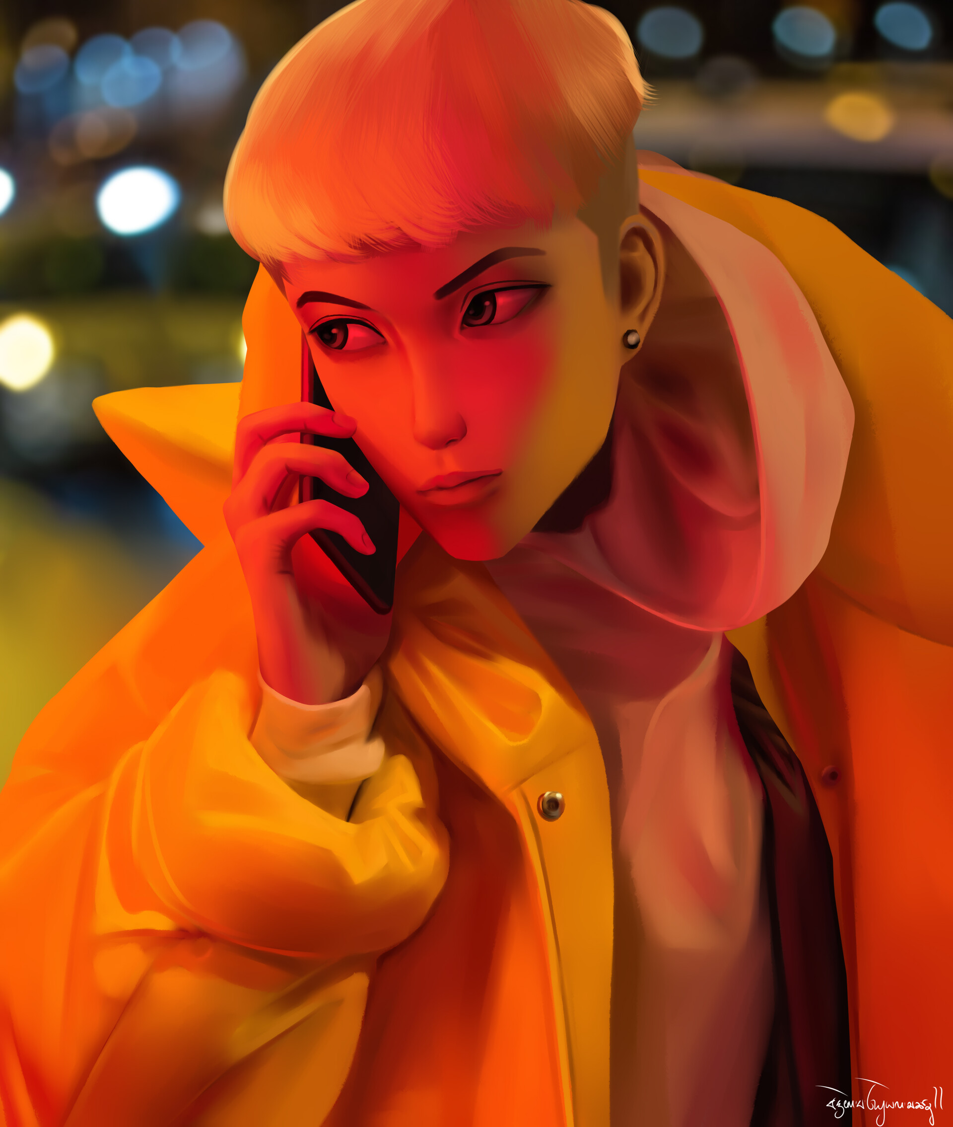 ArtStation - Lime light hues