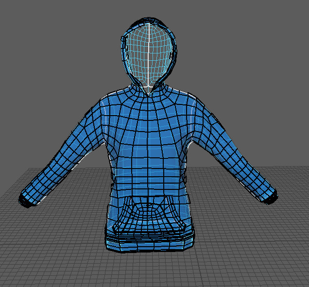 Ayeesha Nizam - Hoodie / Tops - Marvelous Designer