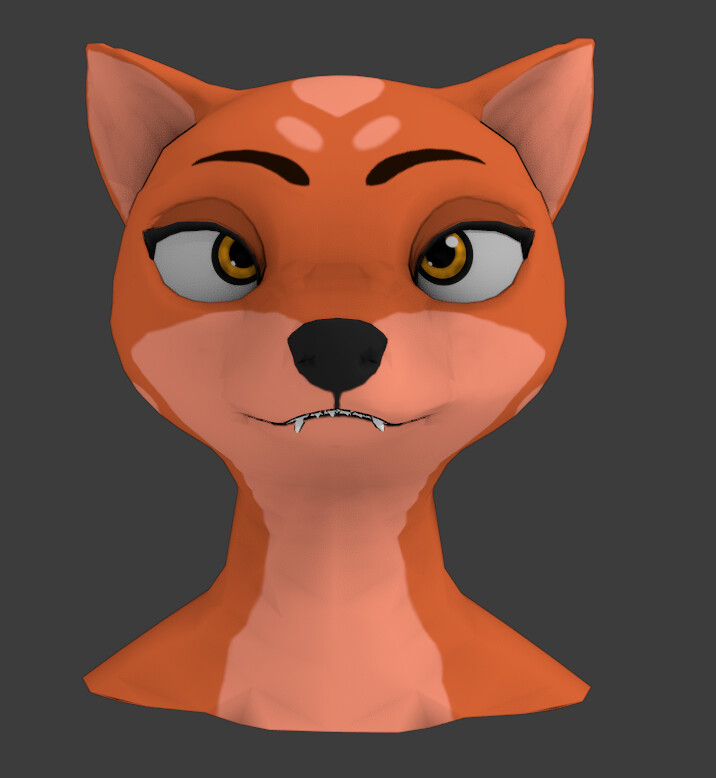 ArtStation - fox furry expression / emotion