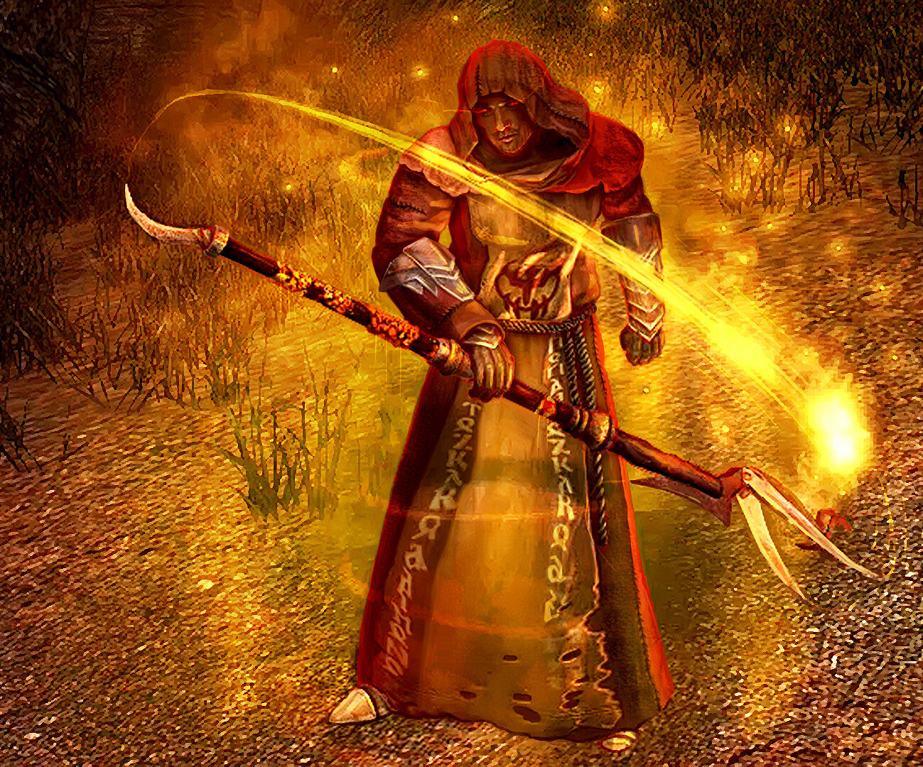 Artstation Pyromancer Form Two Worlds