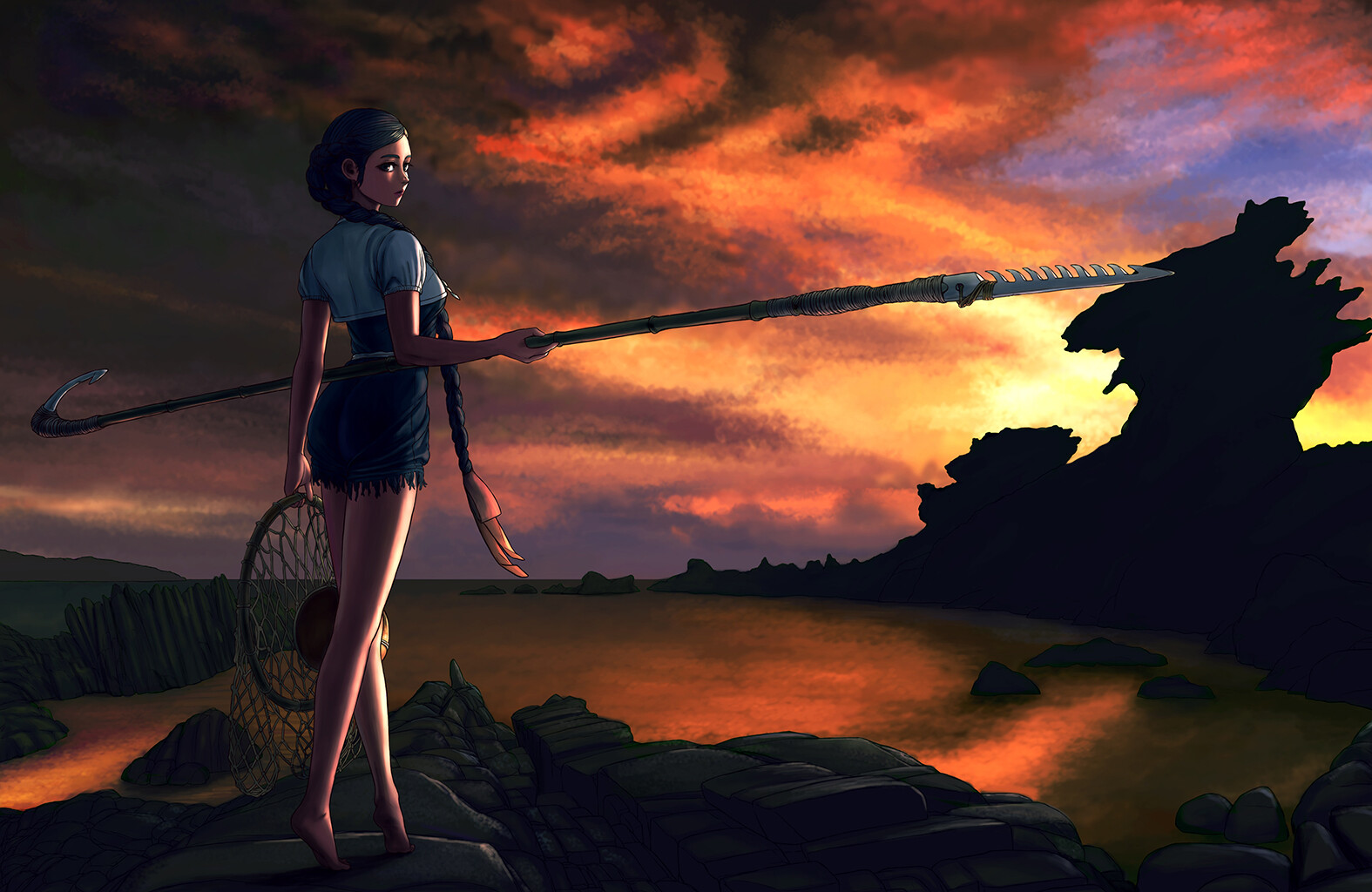 ArtStation - Jeju Island's Haenyeo