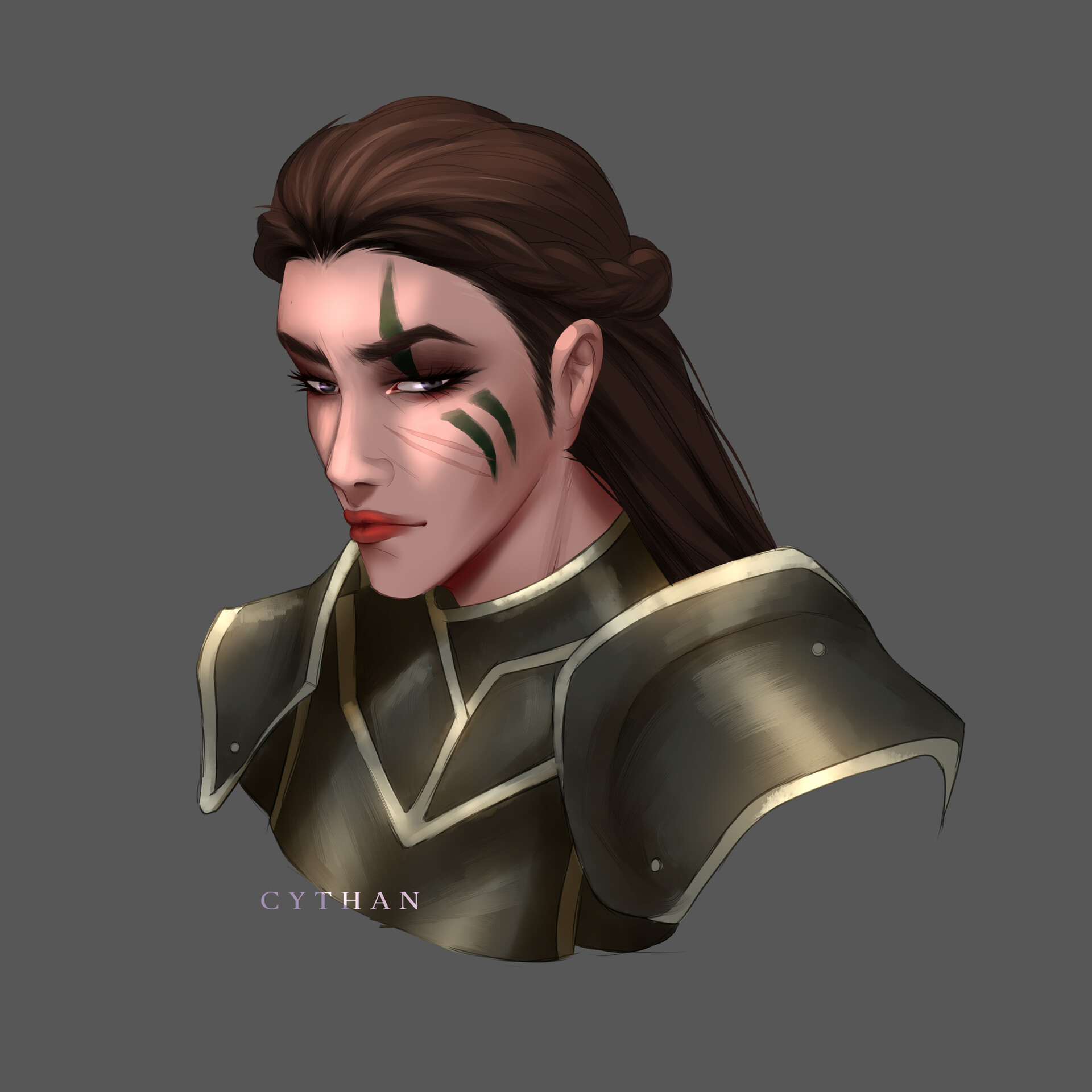 ArtStation - Skyrim Dragonborn Portrait