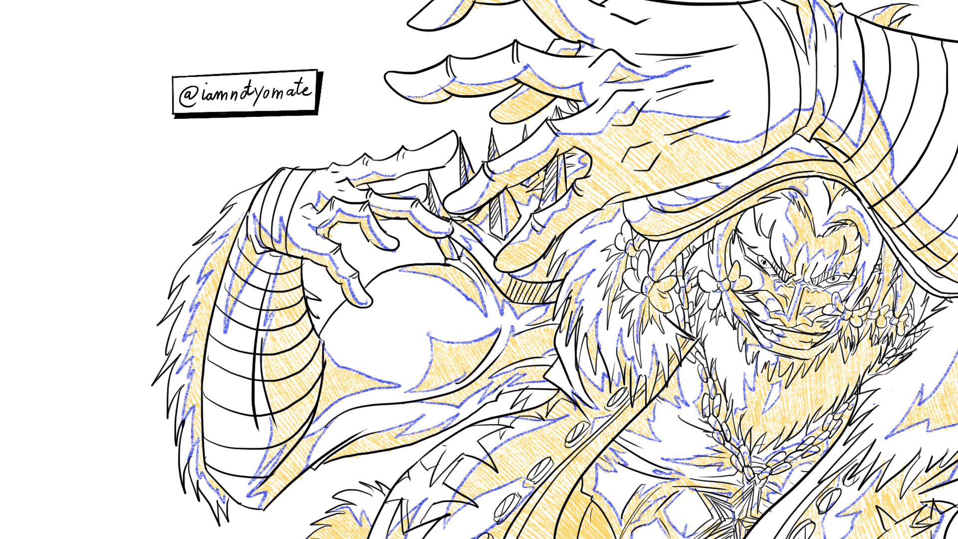 ArtStation - GENGA STUDY 12 - SANTA CLAUS