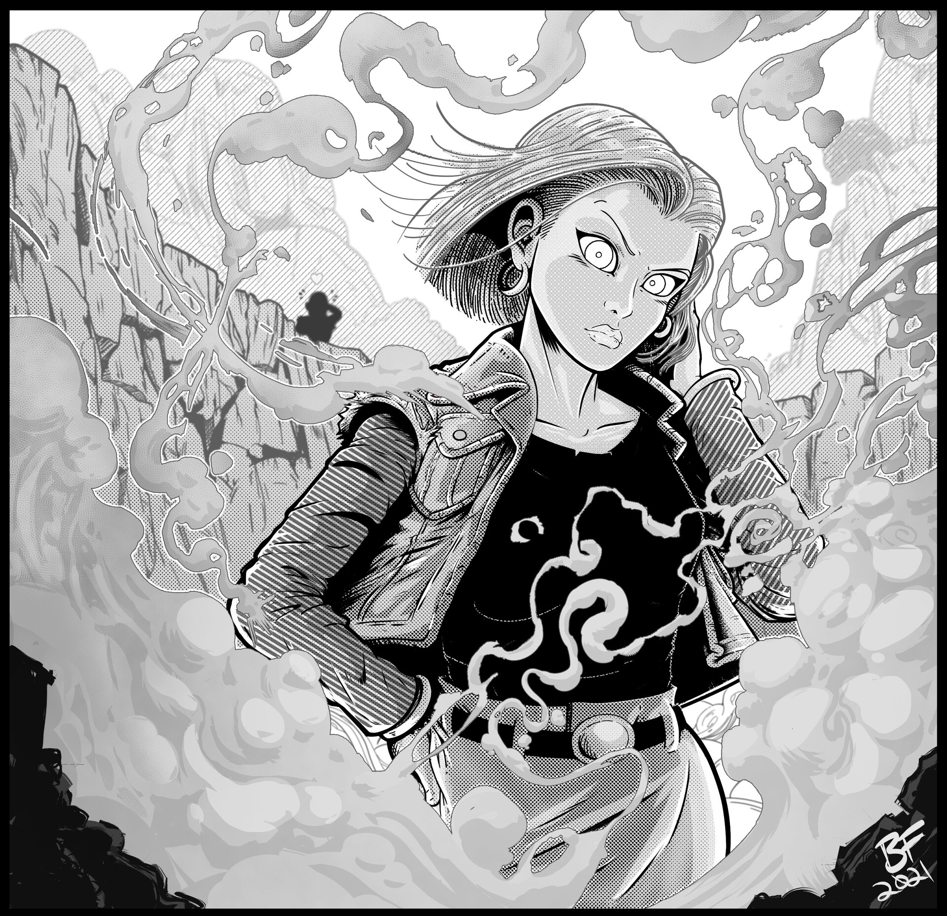 ArtStation - Android 18