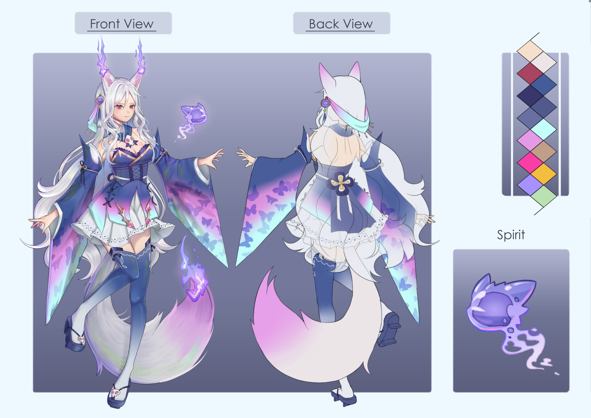 ArtStation - OC concept sheet commission