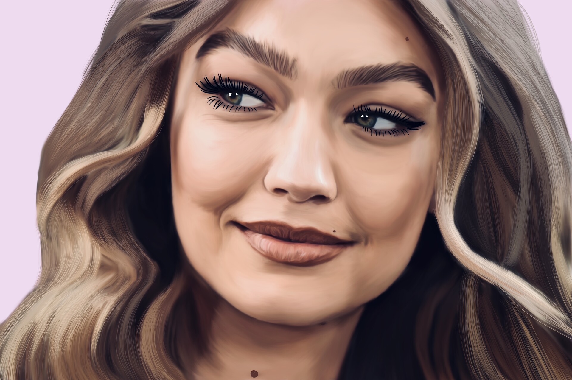 ArtStation - Gigi Hadid