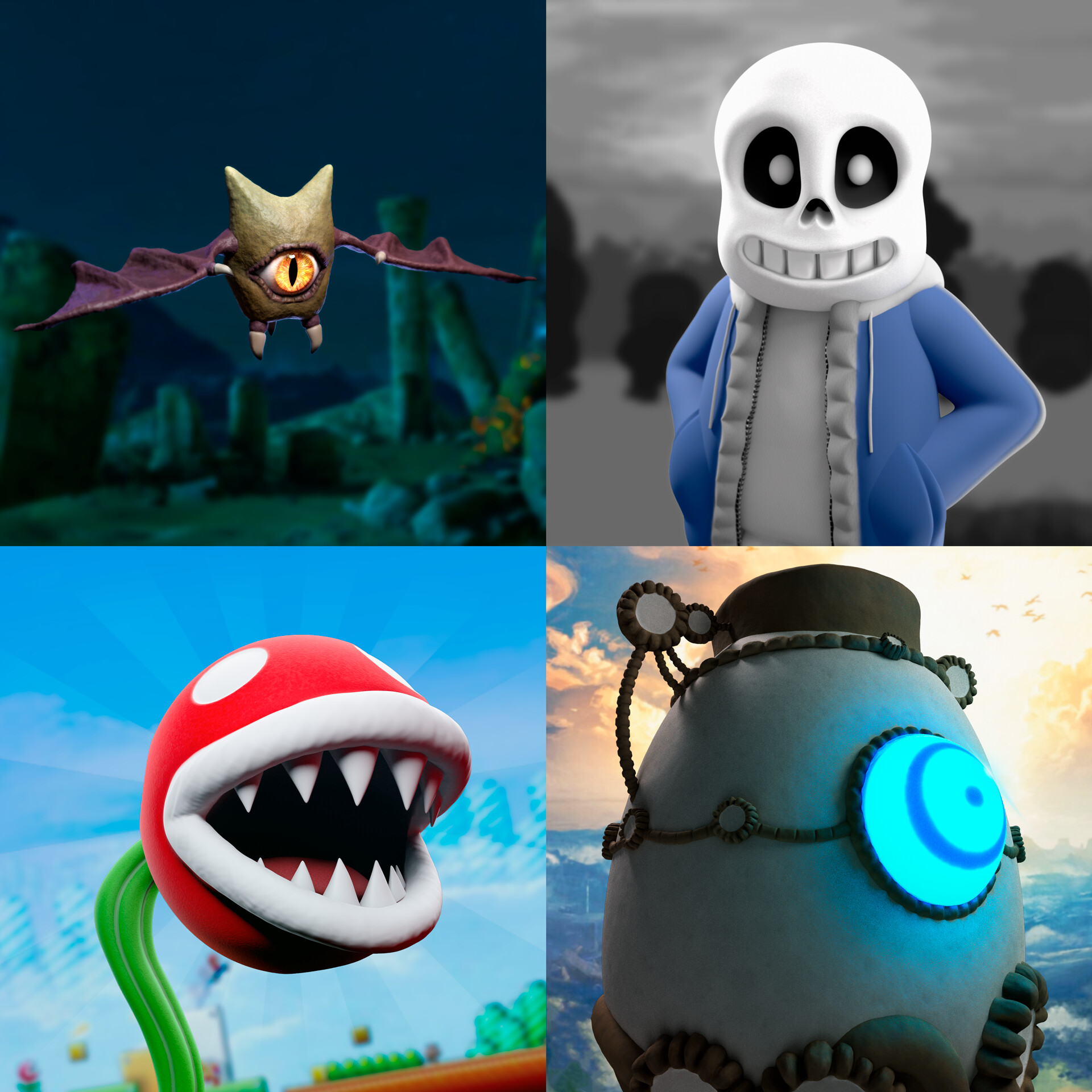 ArtStation - Videogame Characters Speed Sculpts