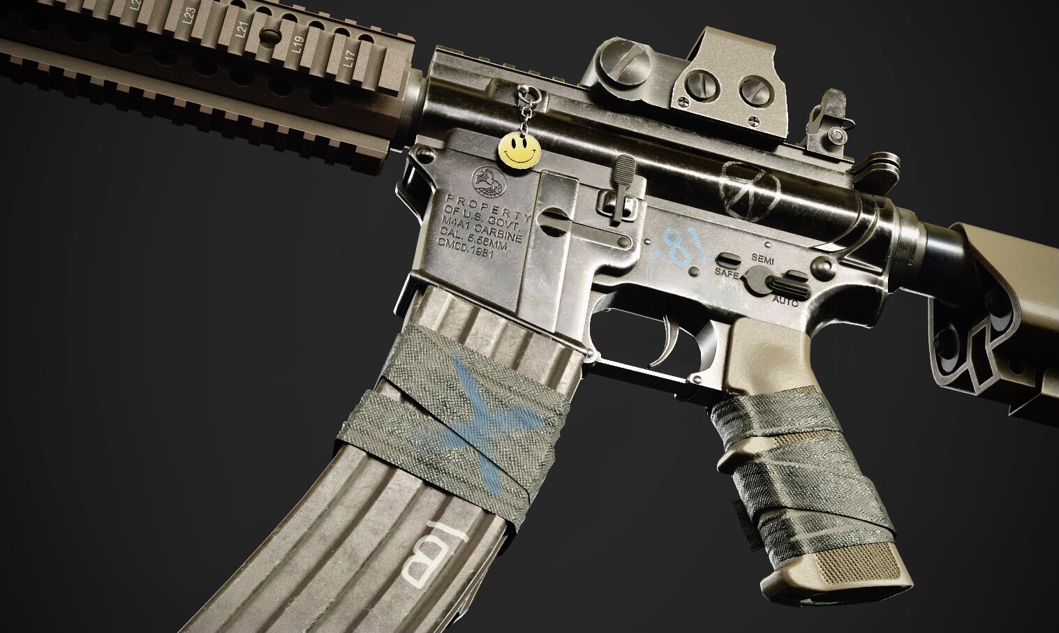 ArtStation - Weapons and real time environments