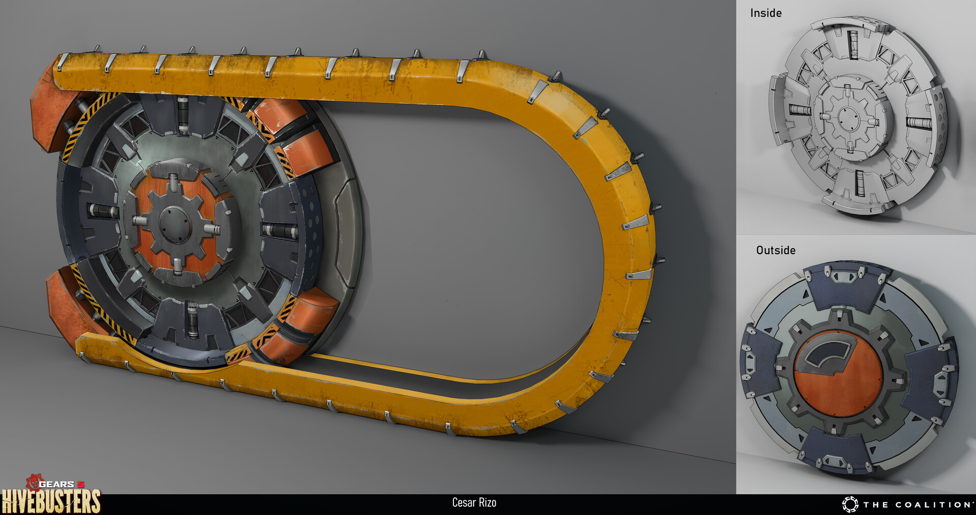 Cesar Rizo - Gears 5 - Hivebusters - Door