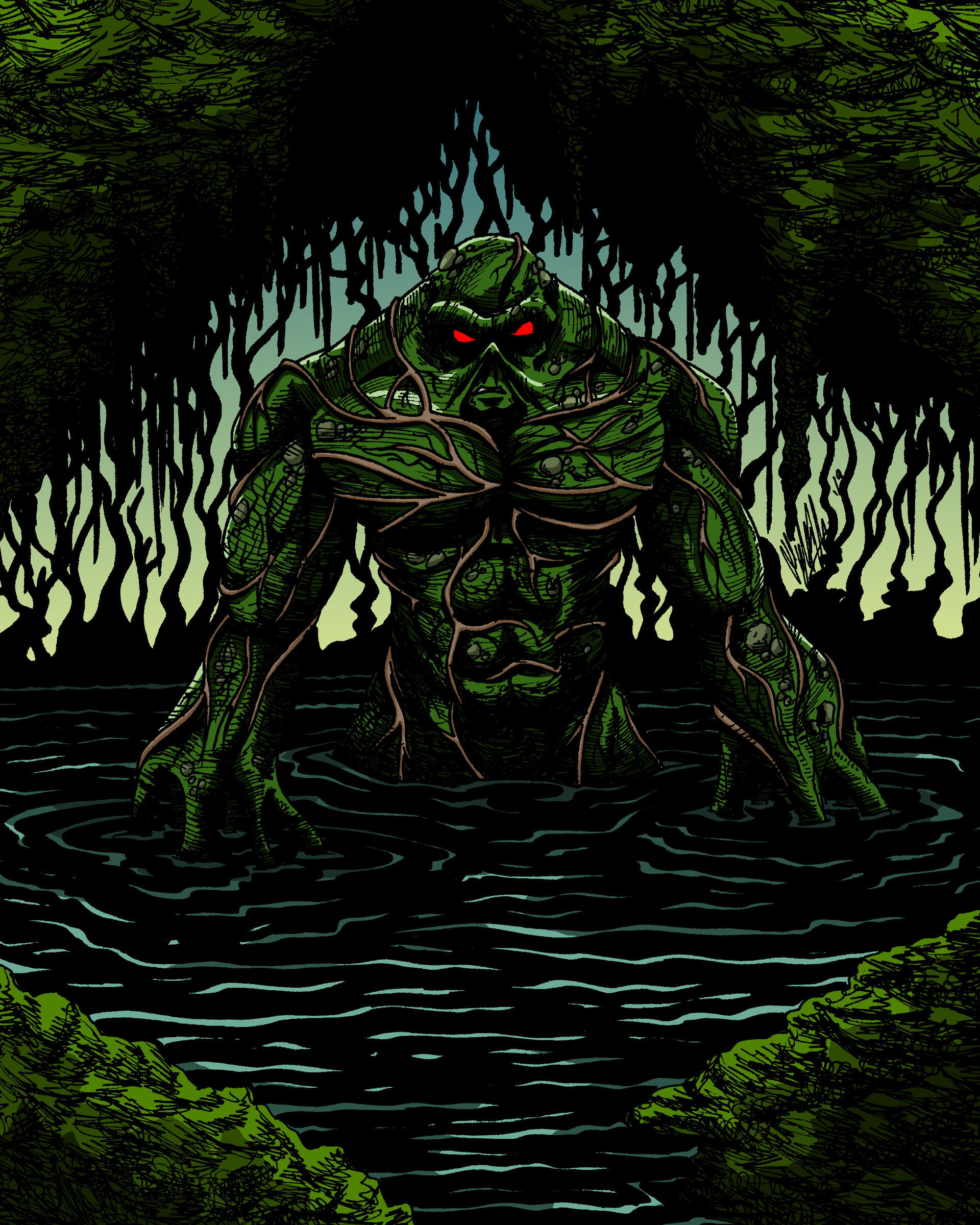 ArtStation - Swamp Thing