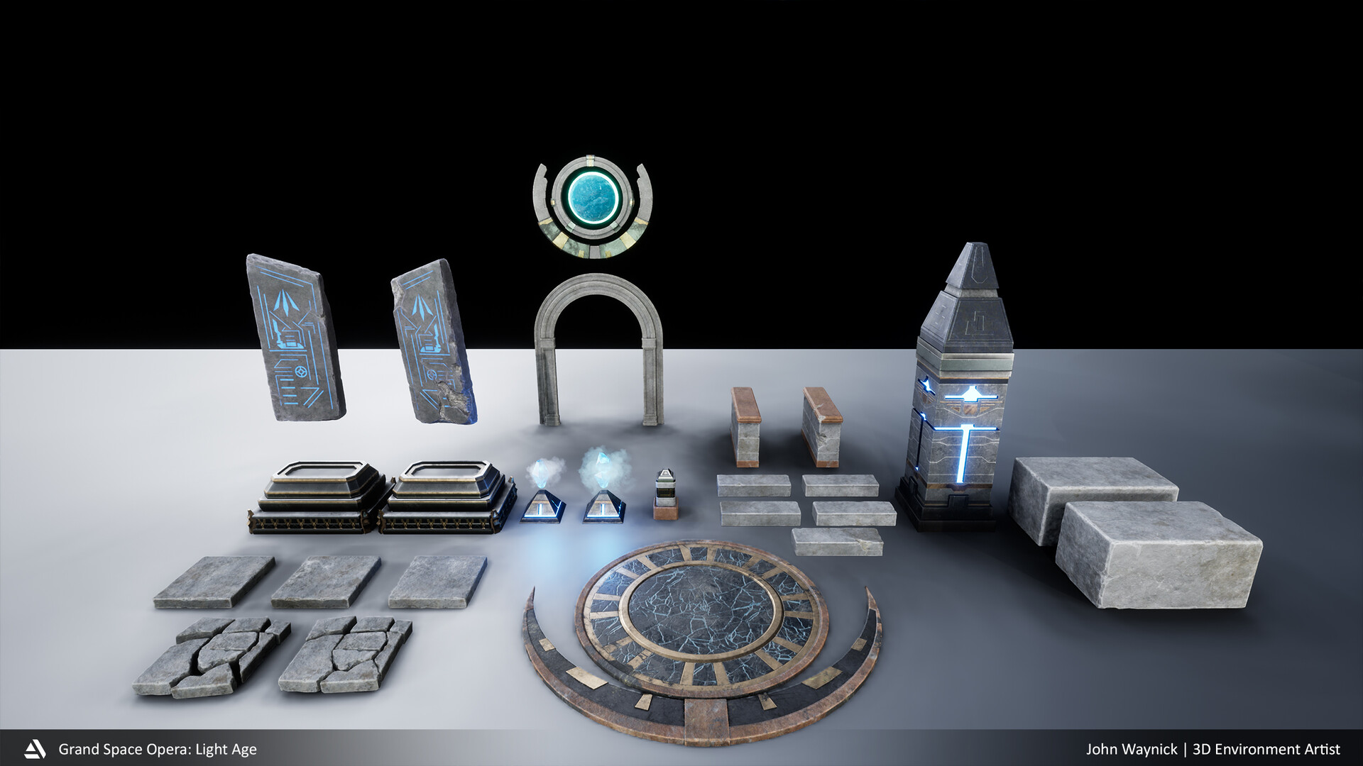 John Waynick: Environment Artist - Grand Space Opera: Light Age ...