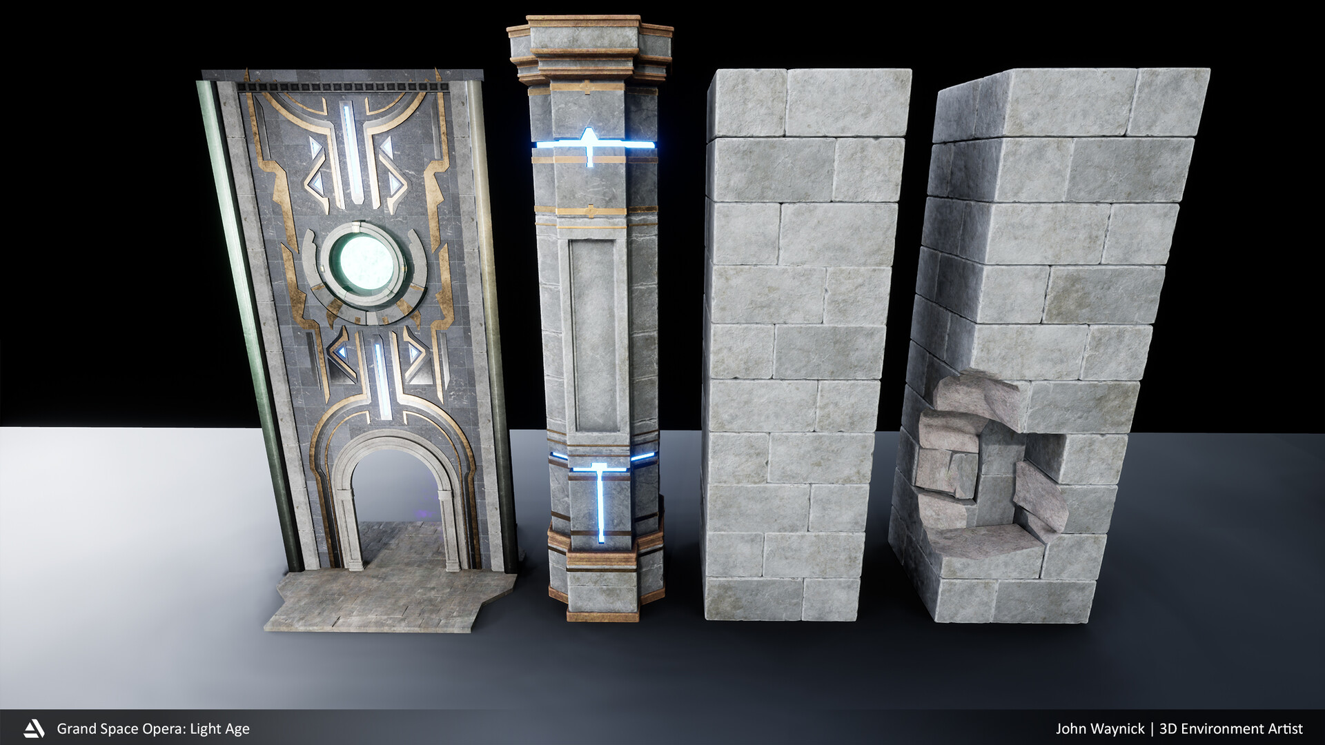 John Waynick: Environment Artist - Grand Space Opera: Light Age ...