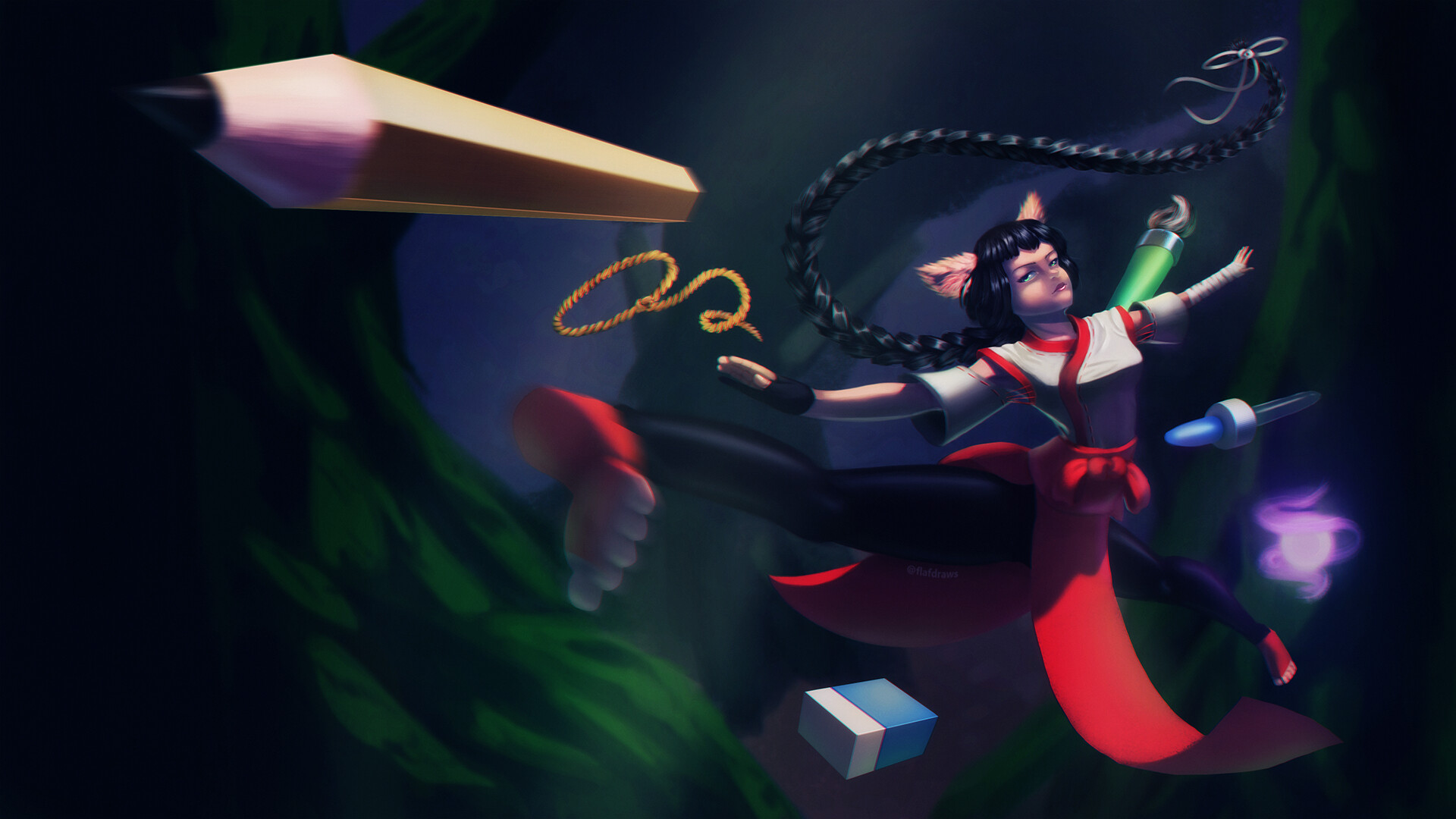 ArtStation - Enpitsu, the art bender