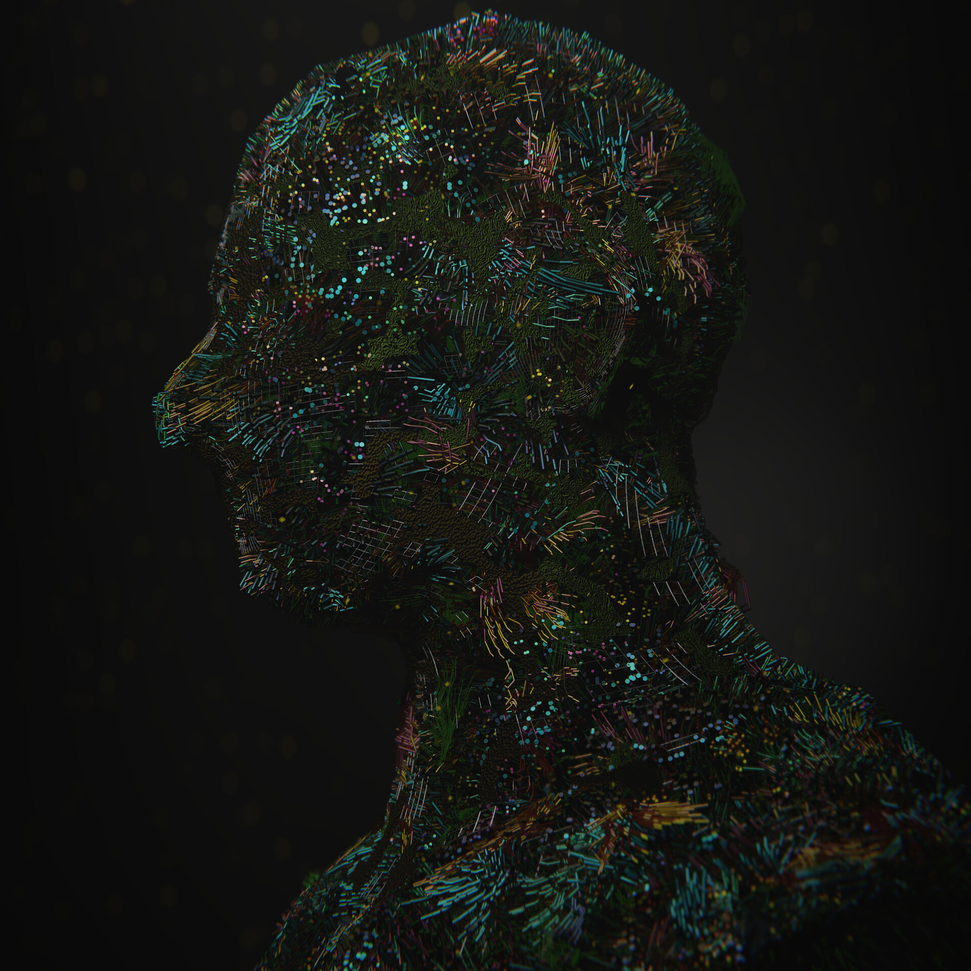 ArtStation - Wired man